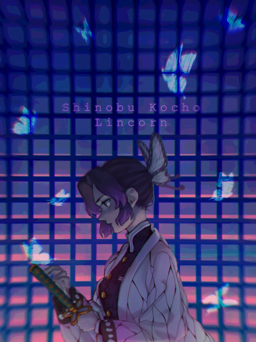 ArtStation - Shinobu Kocho "Kimetsu no Yaiba" (2019)