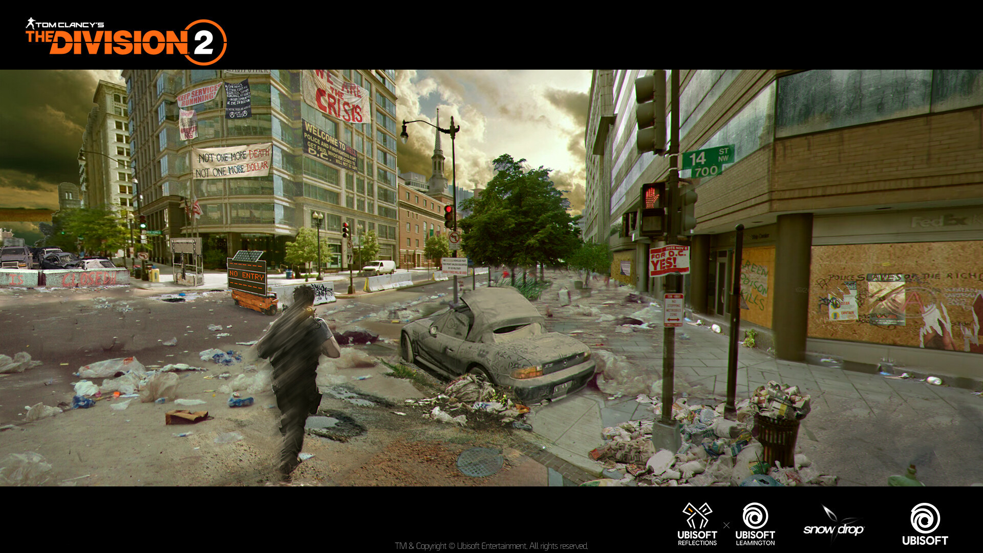 ArtStation - The DIvision 2 Open world - State of the world exploration