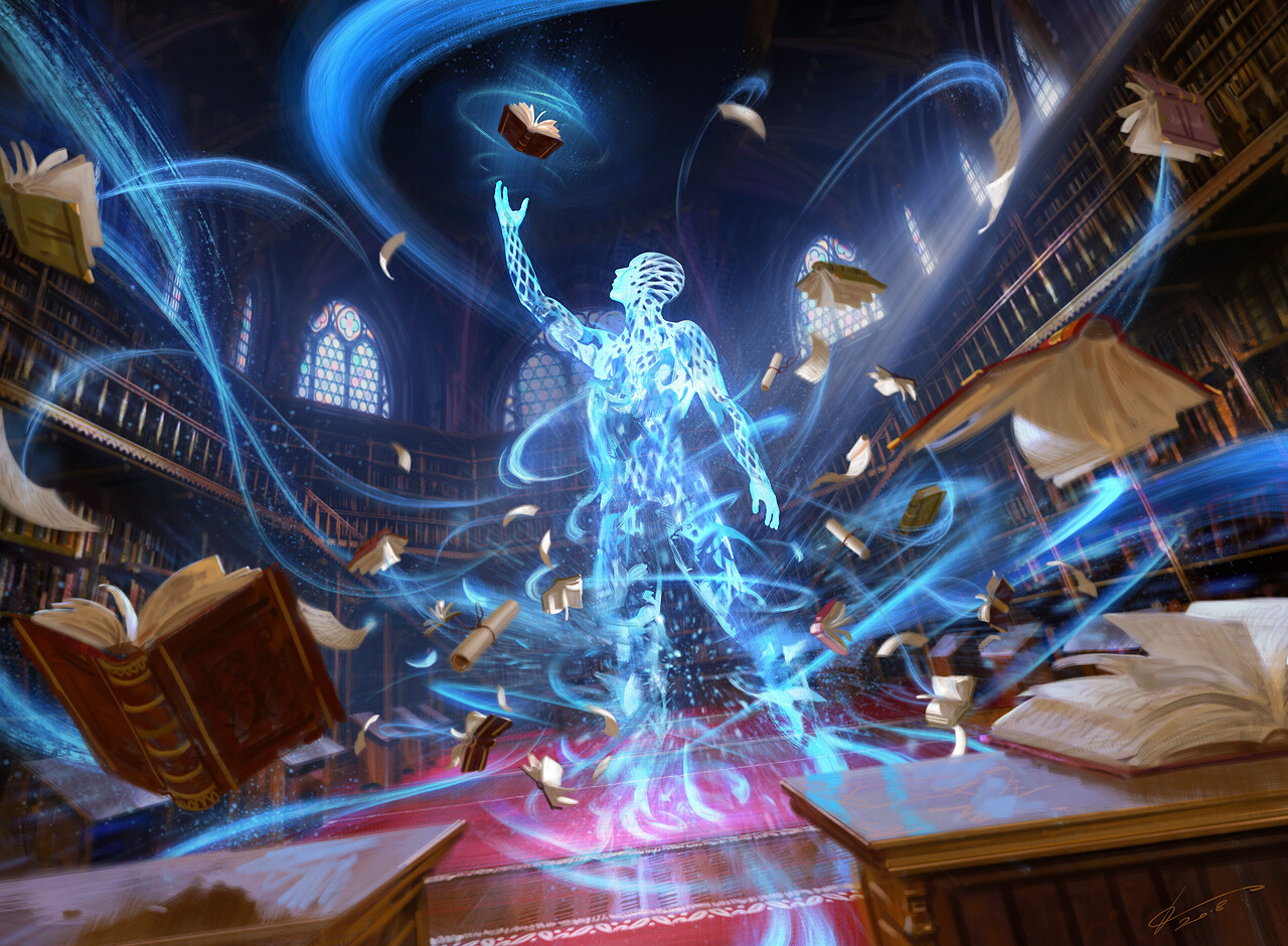 ArtStation - MtG: Tome Anima