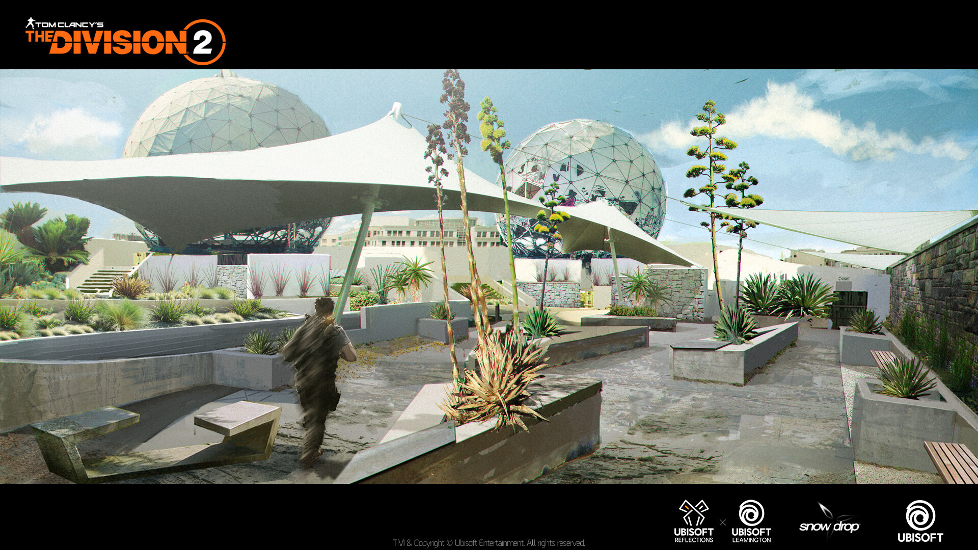 ArtStation - The Division 2 - NASA HQ rooftop gardens