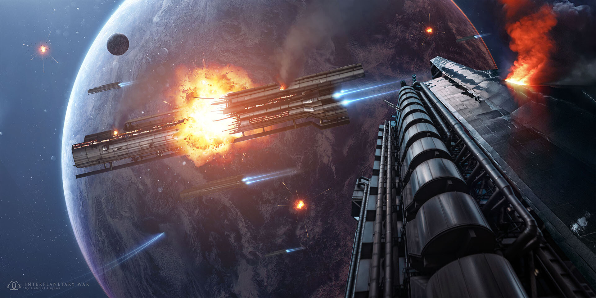 ArtStation - Interplanetary War