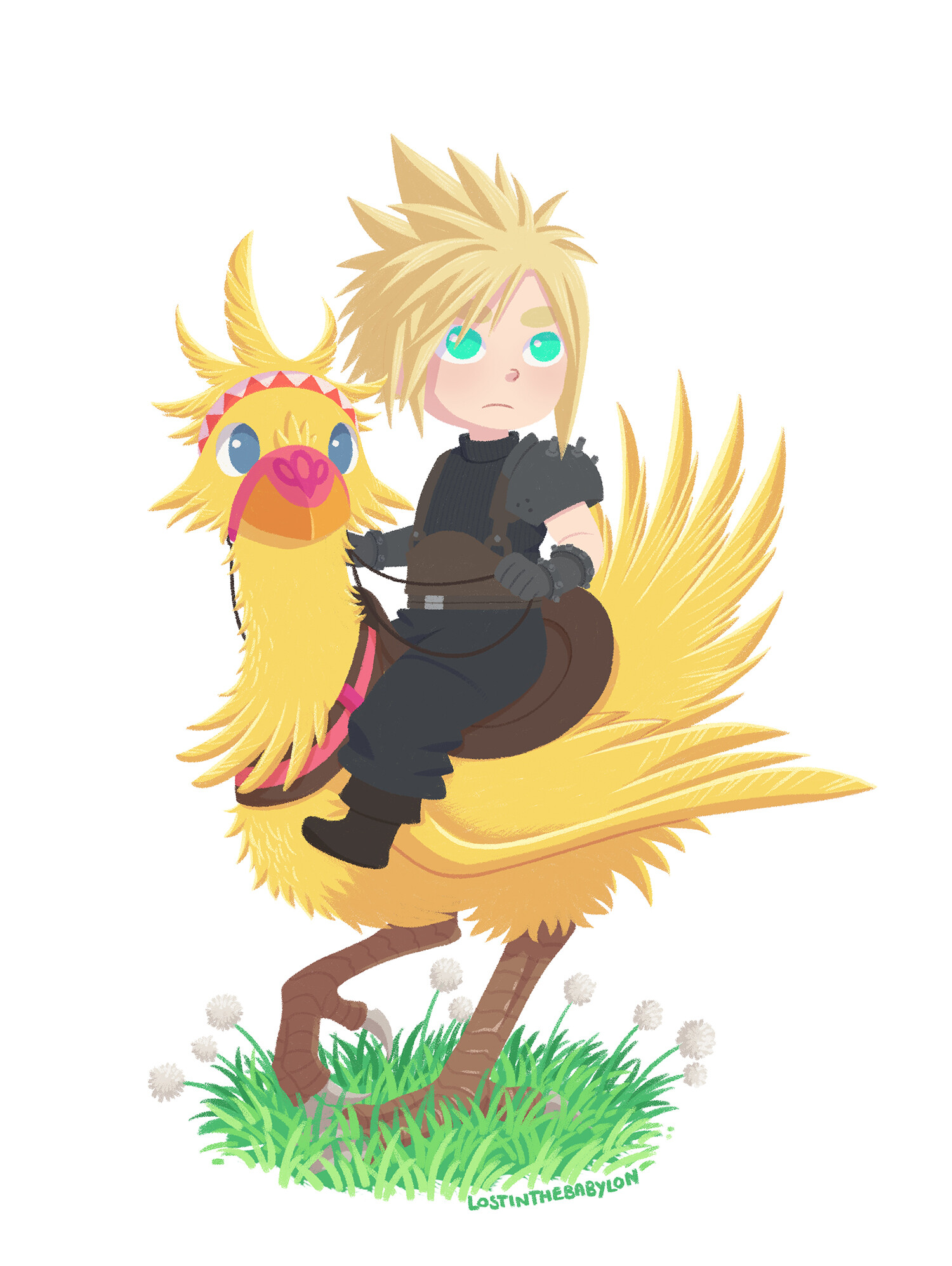 ArtStation - Cloud Strife