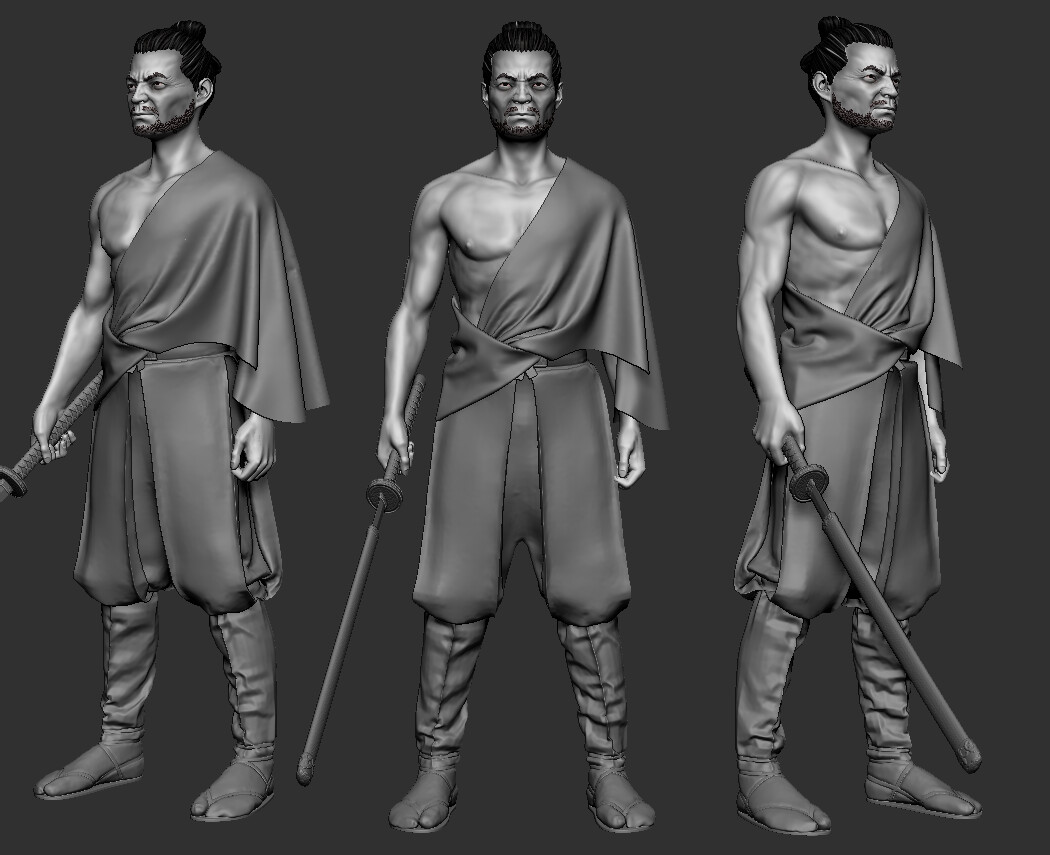 ArtStation - samurai_Wip