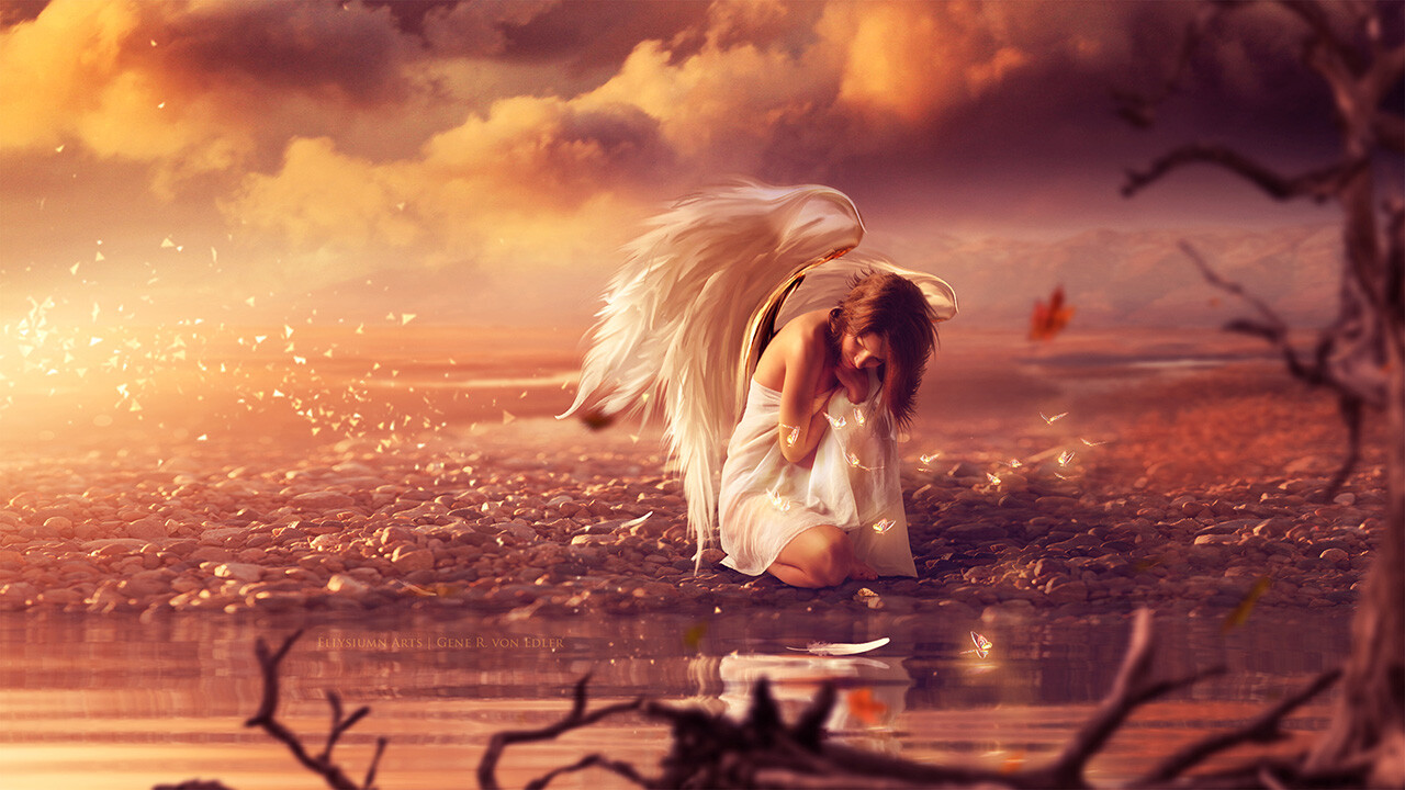 ArtStation - The lost angel II