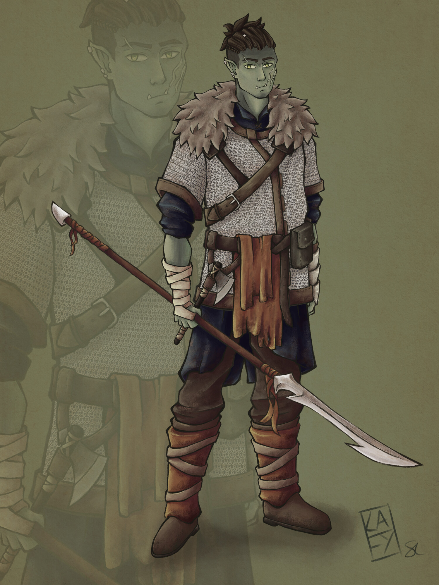 ArtStation - Karsh - D&D Character