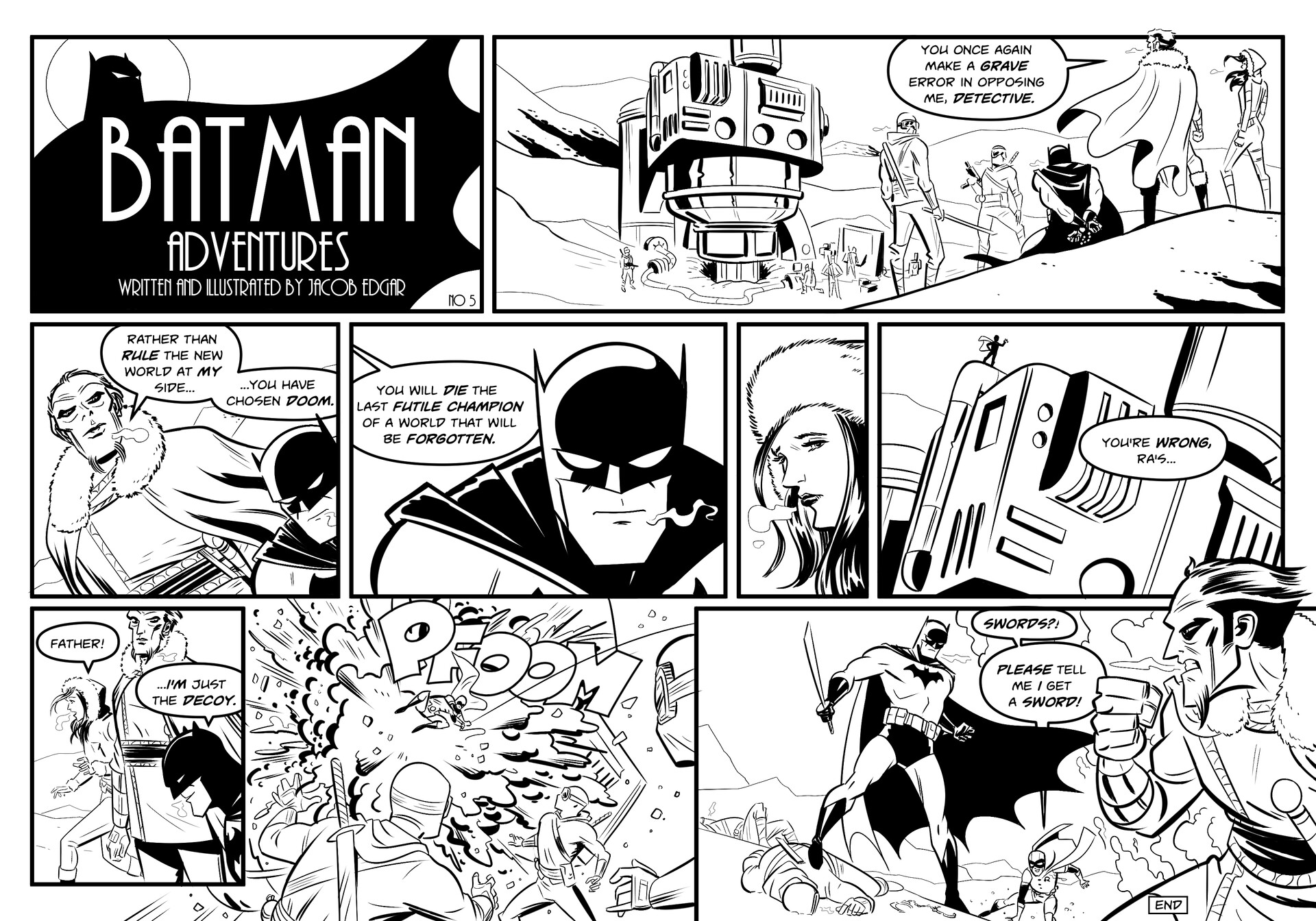 Batman Comic Strip