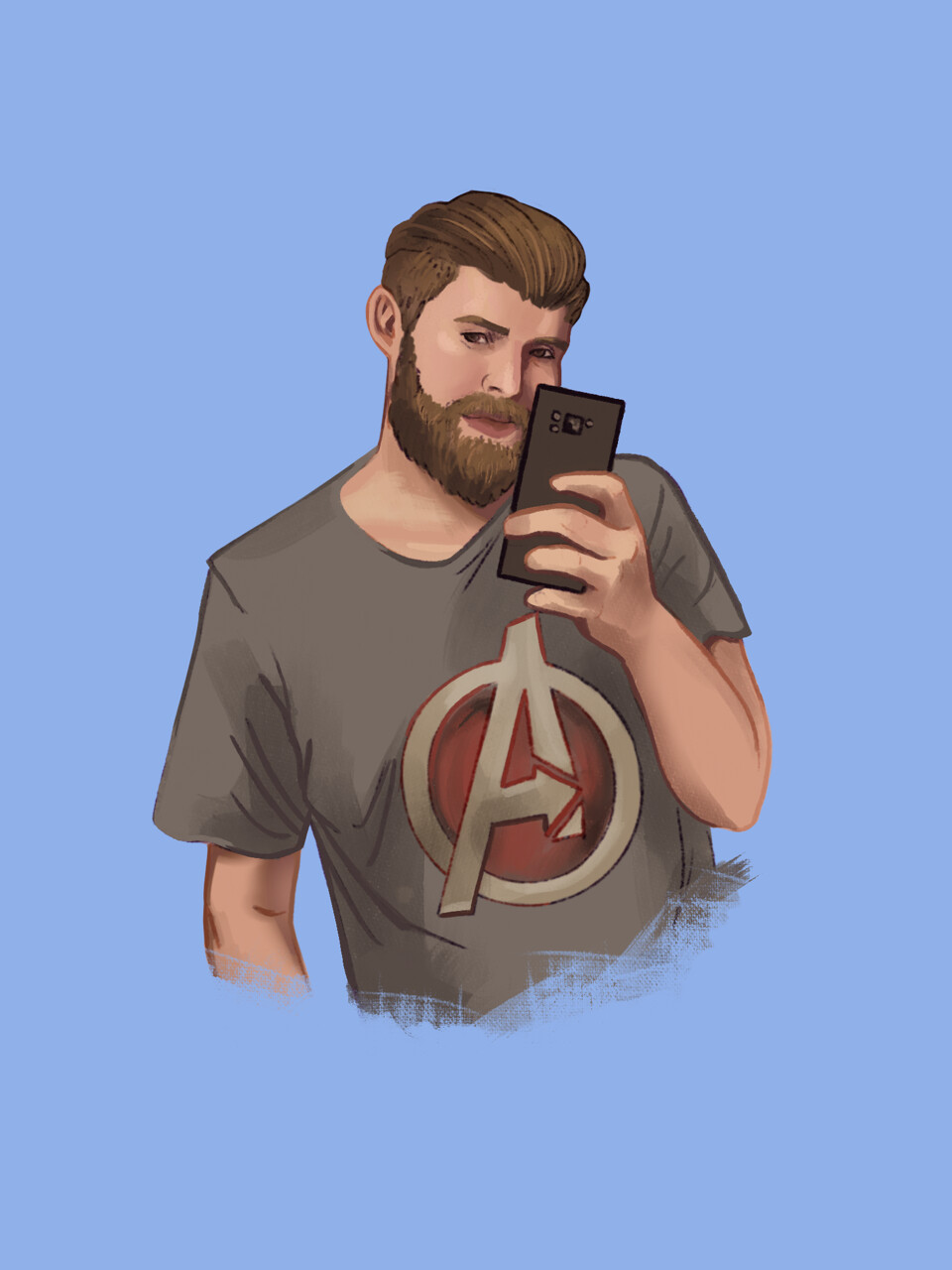 ArtStation - half-body portrait