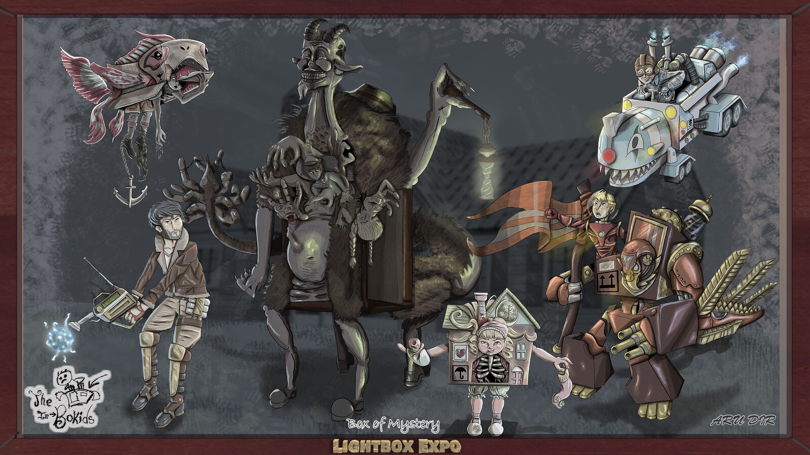 Arudo - The In-BoKids | Joyful Character| Kart Bokid