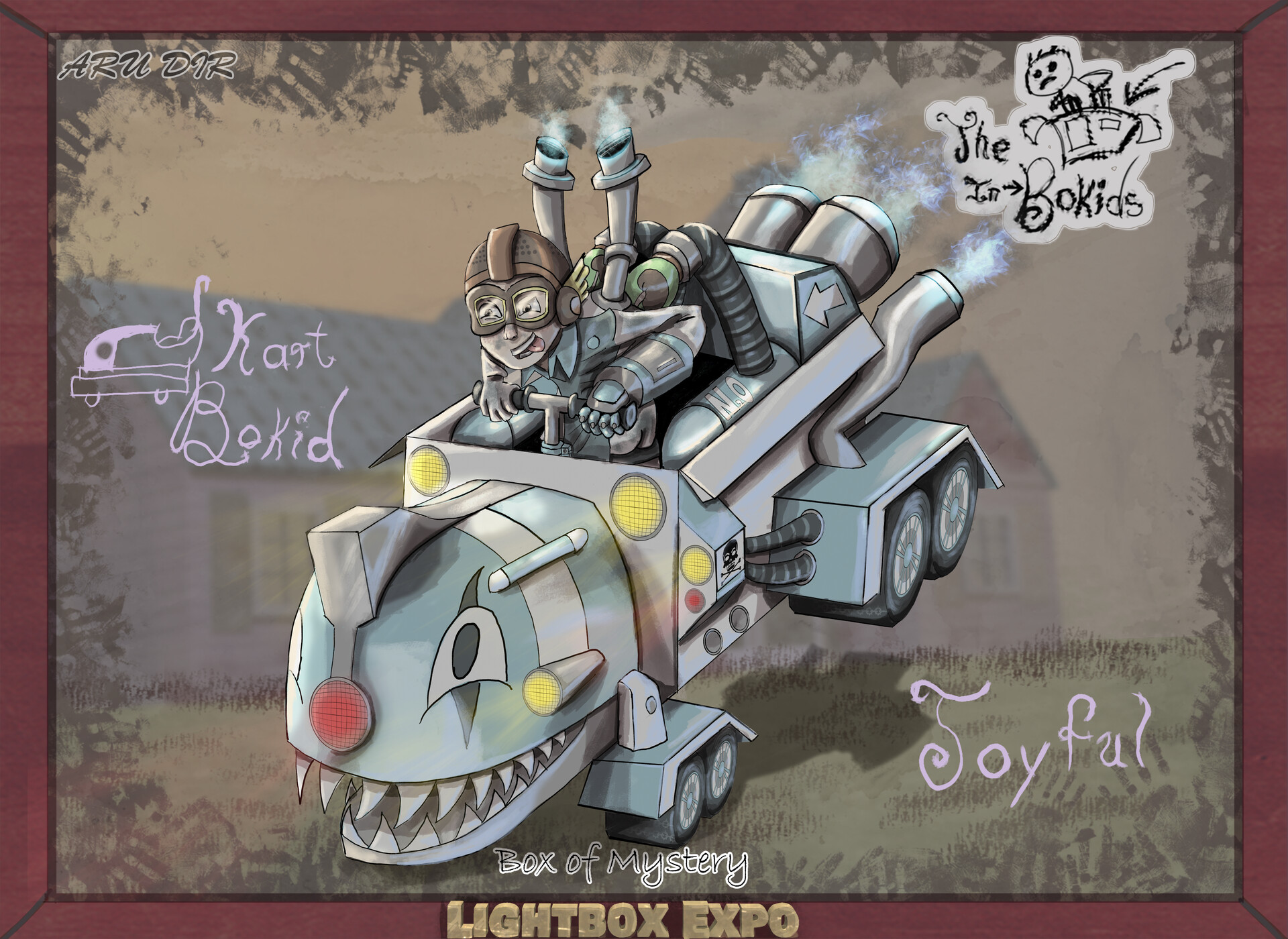 Arudo - The In-BoKids | Joyful Character| Kart Bokid