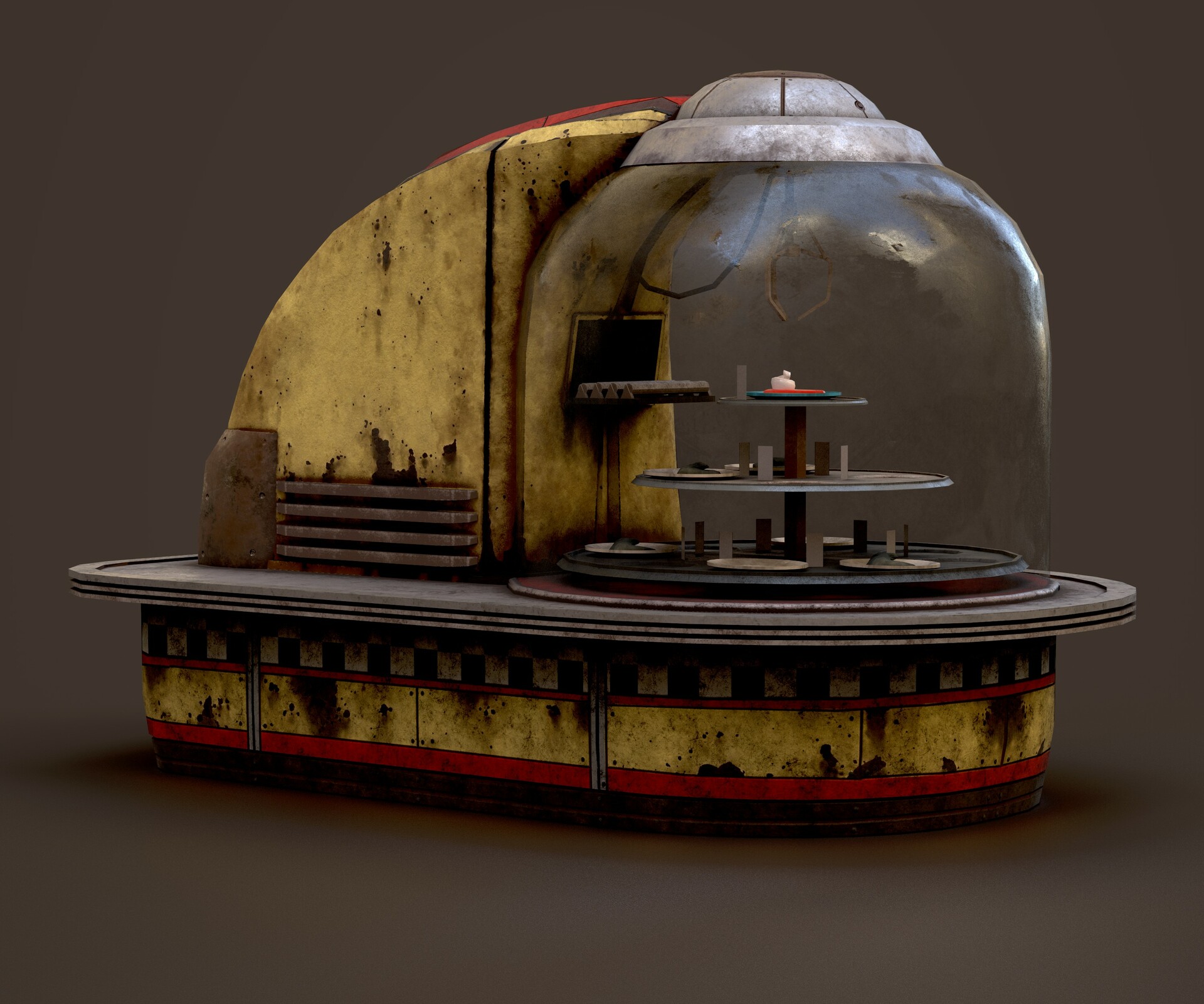 Tarsha Schaller - Fallout Port A Diner Perfectly preserved Pie