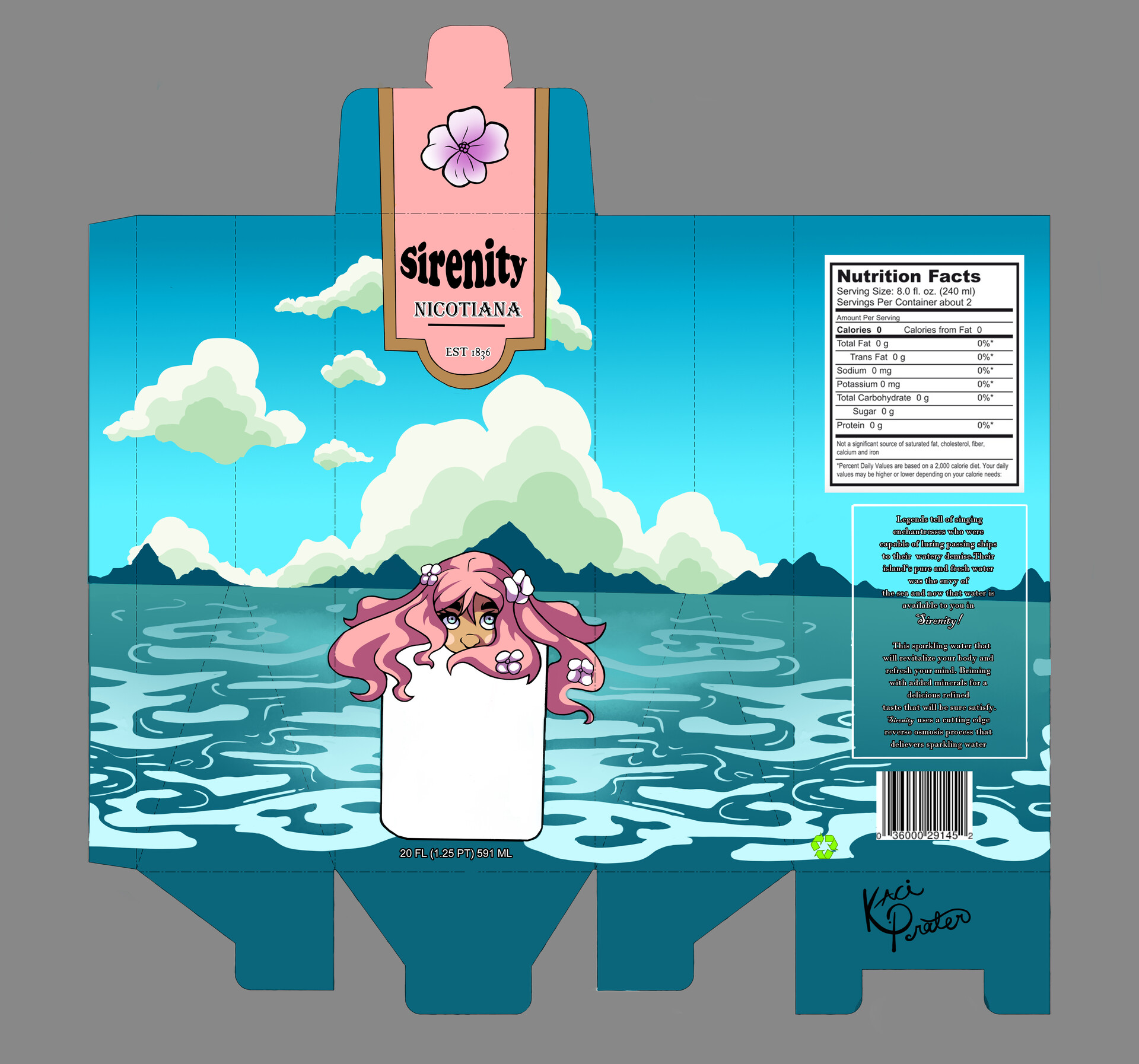 ArtStation - Diffuser Box Product Design