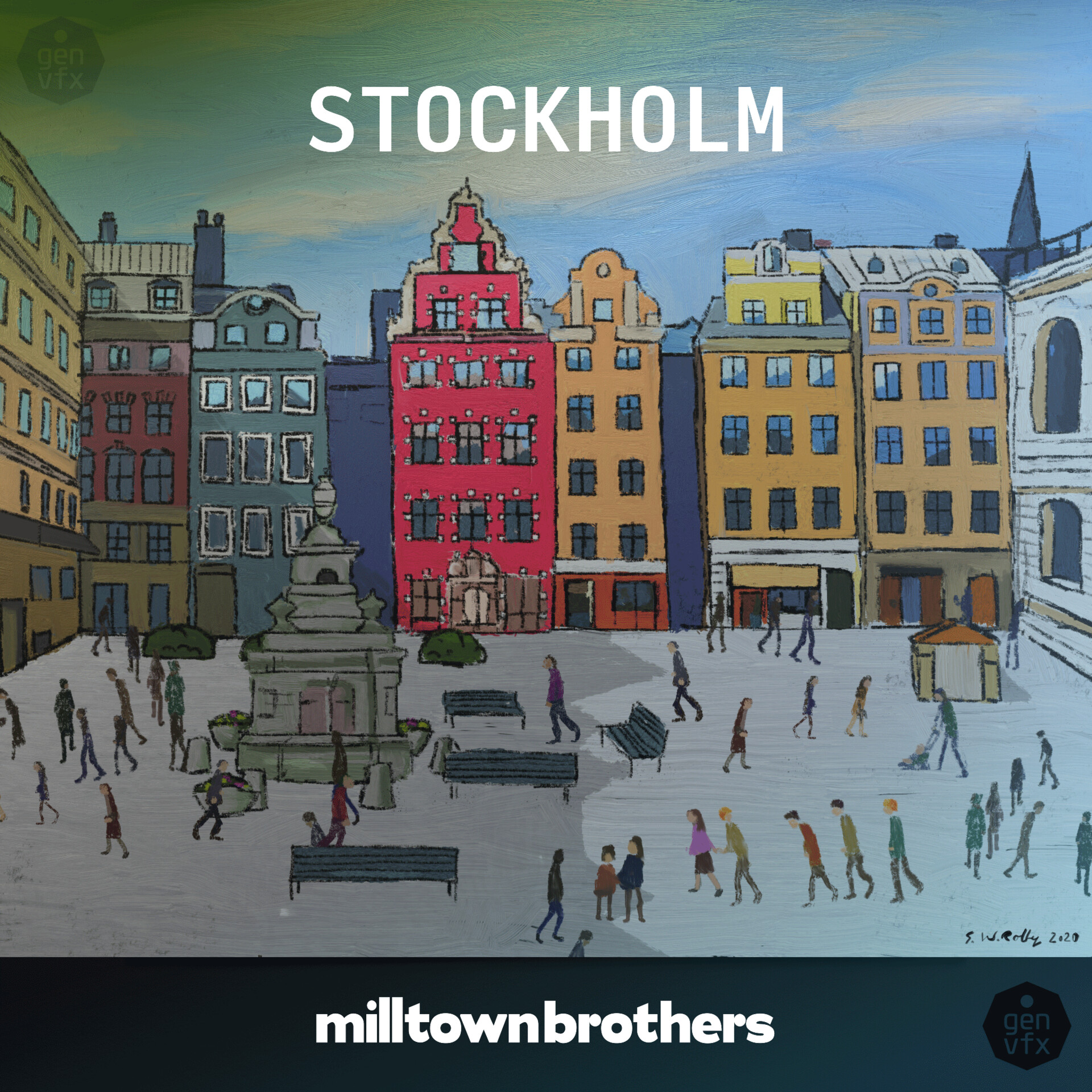 Gary Noden - "Stockholm" by Milltown Brothers Album Cover