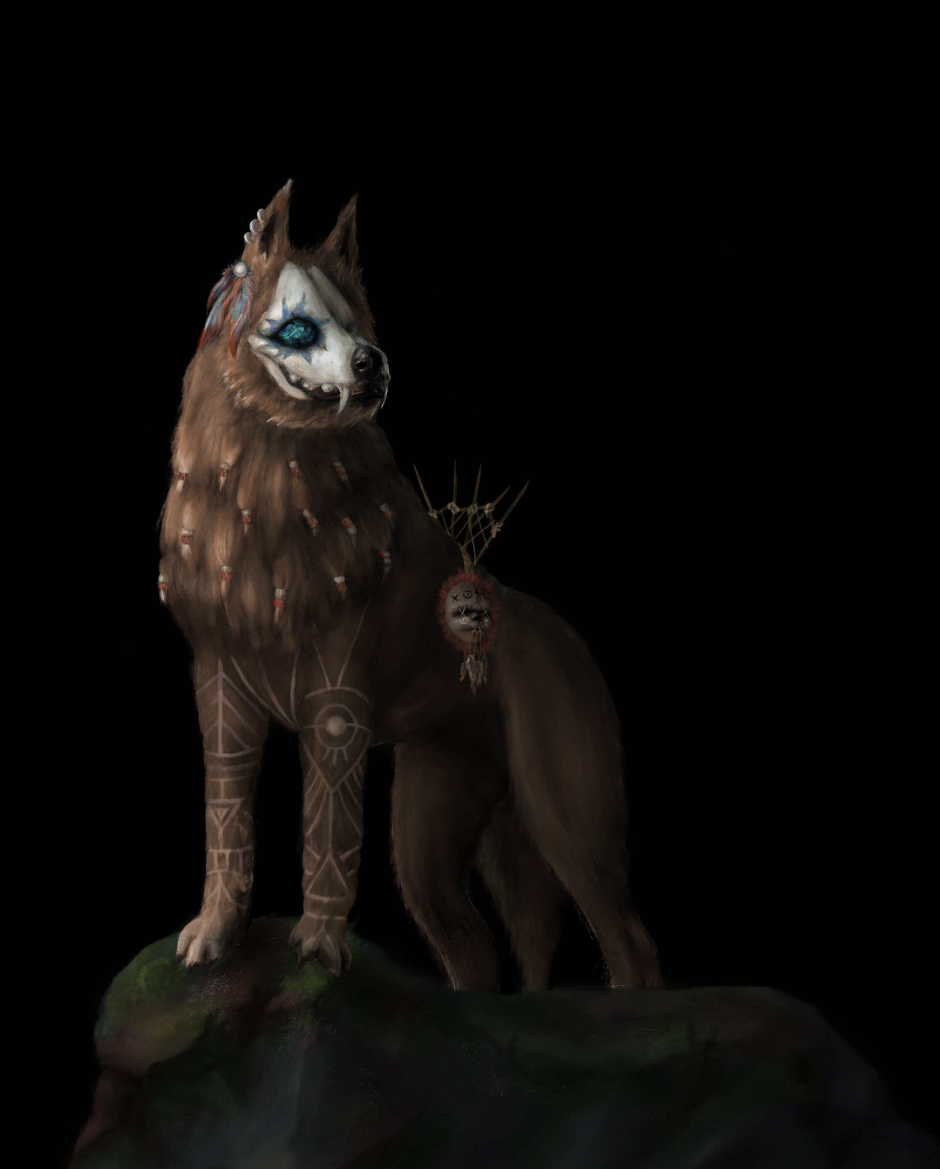 ArtStation - Wolf Shaman