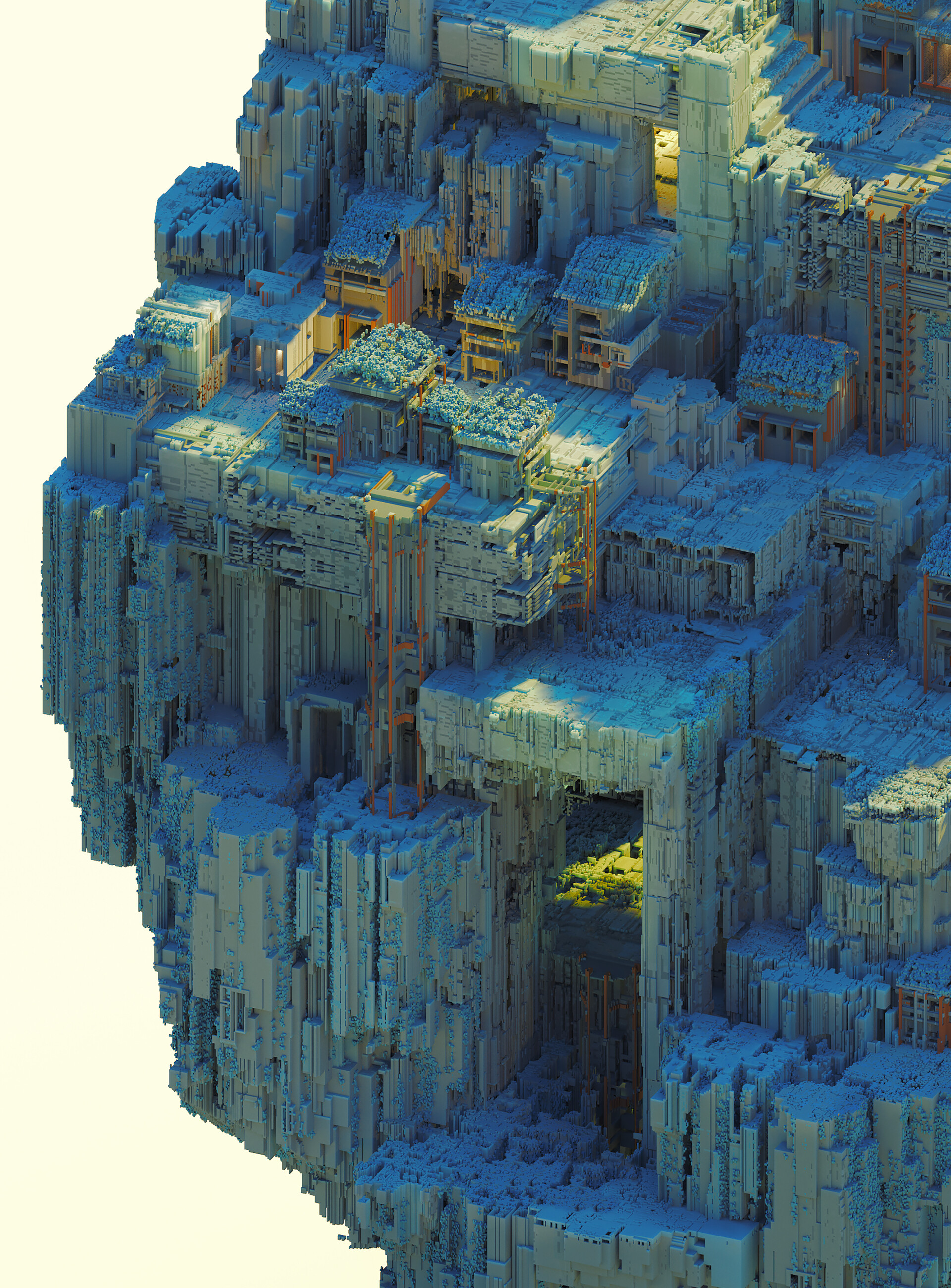 MadMaraca | Voxel Art & 3D Worlds - "A Village"