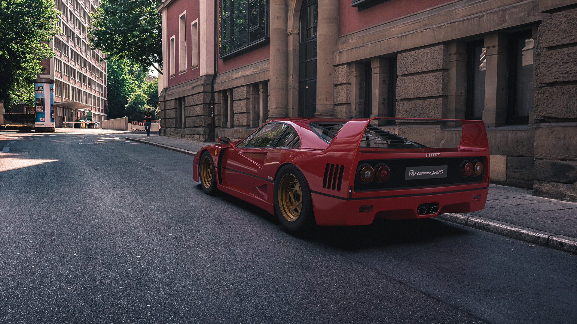 ArtStation - Ferrari F40 3D Render