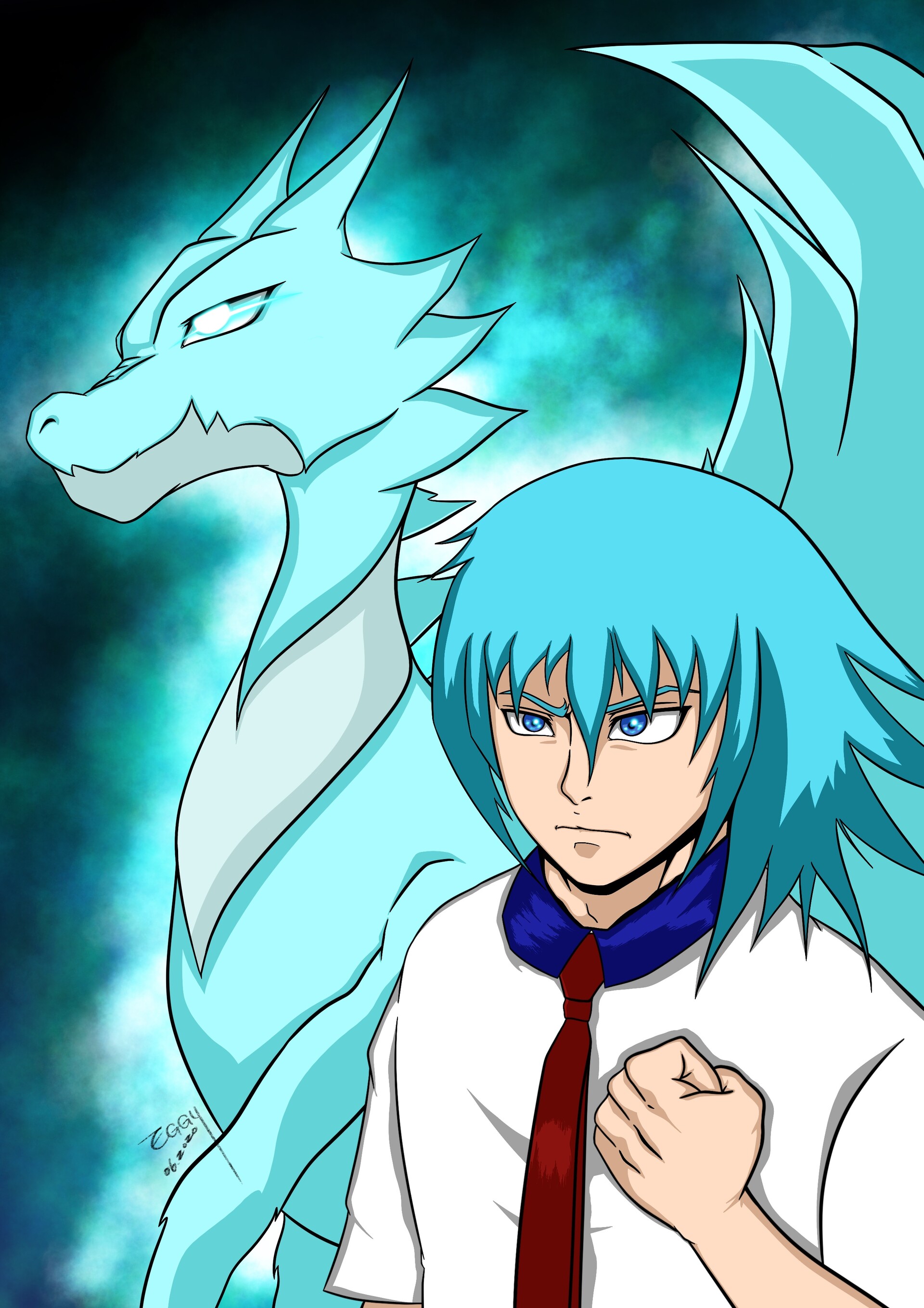 ArtStation - OC - Ice Dragon