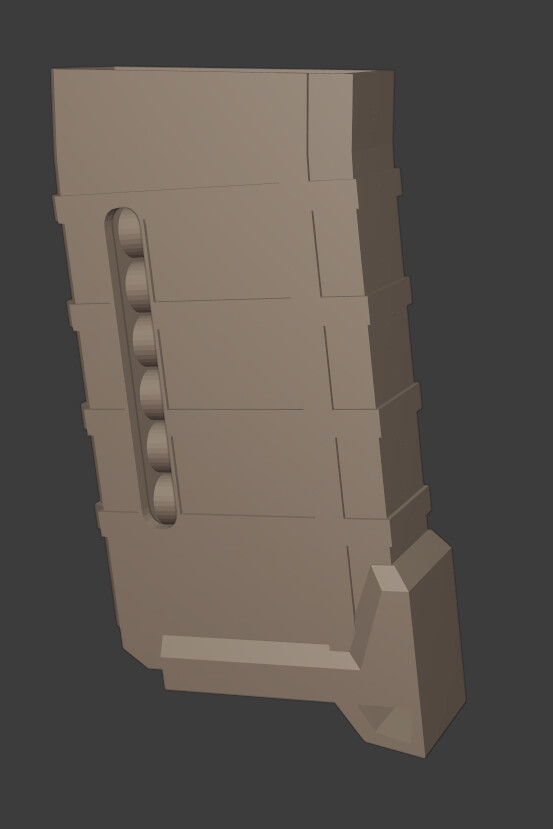 ArtStation - Weapon magazine