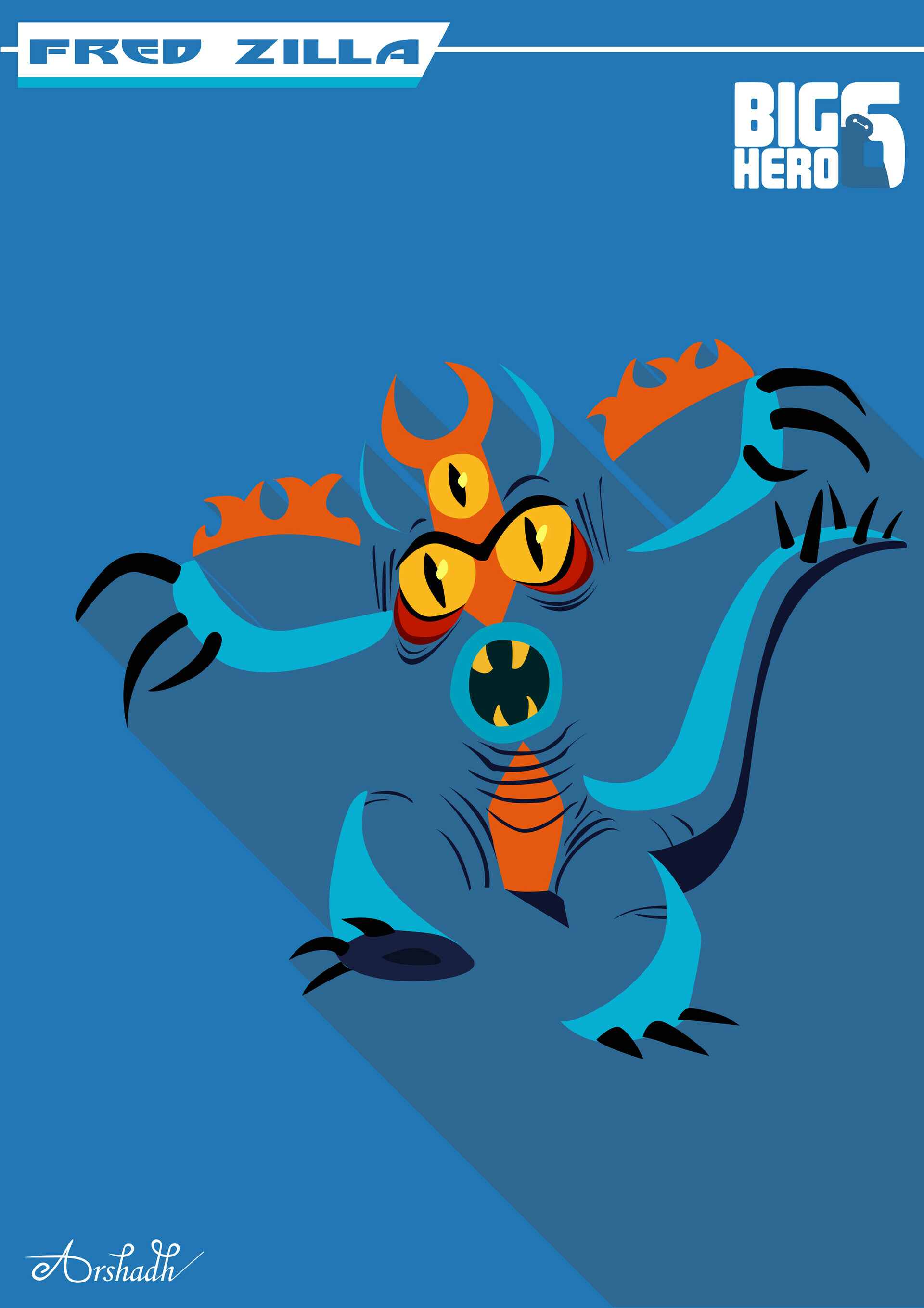 ArtStation - big hero fred