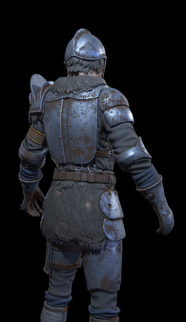 Orkhan Julfa - Iron Armor set for Skywind Project