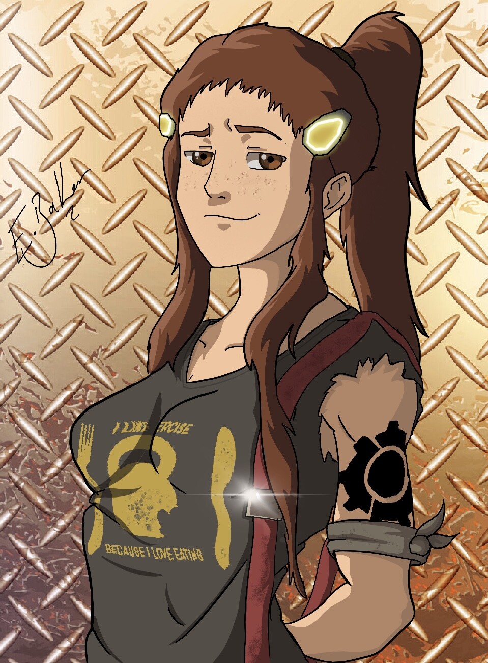 ArtStation - “I will prove myself.” - OW fan-art, Elizabeth Baker