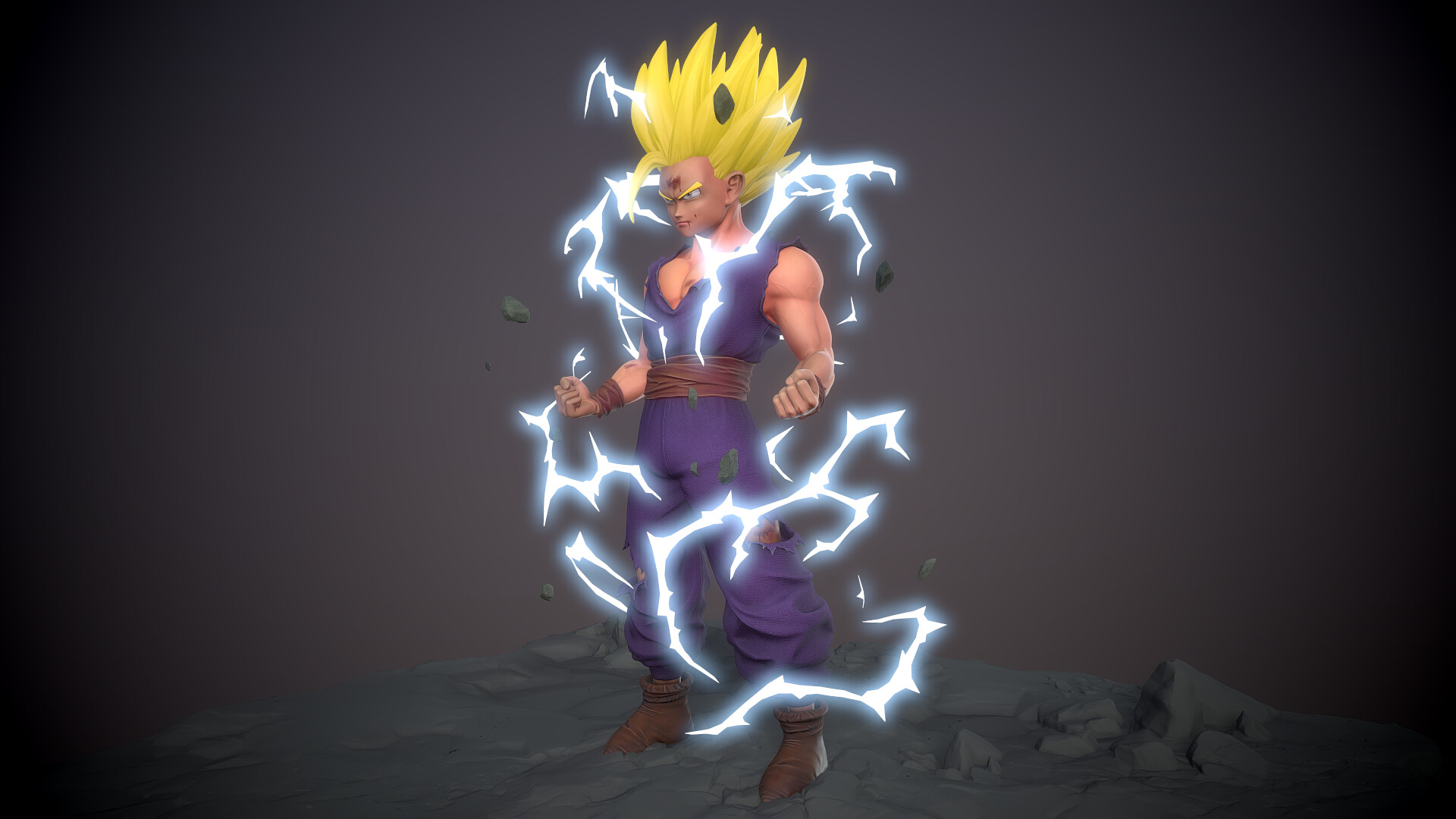 ArtStation - son gohan
