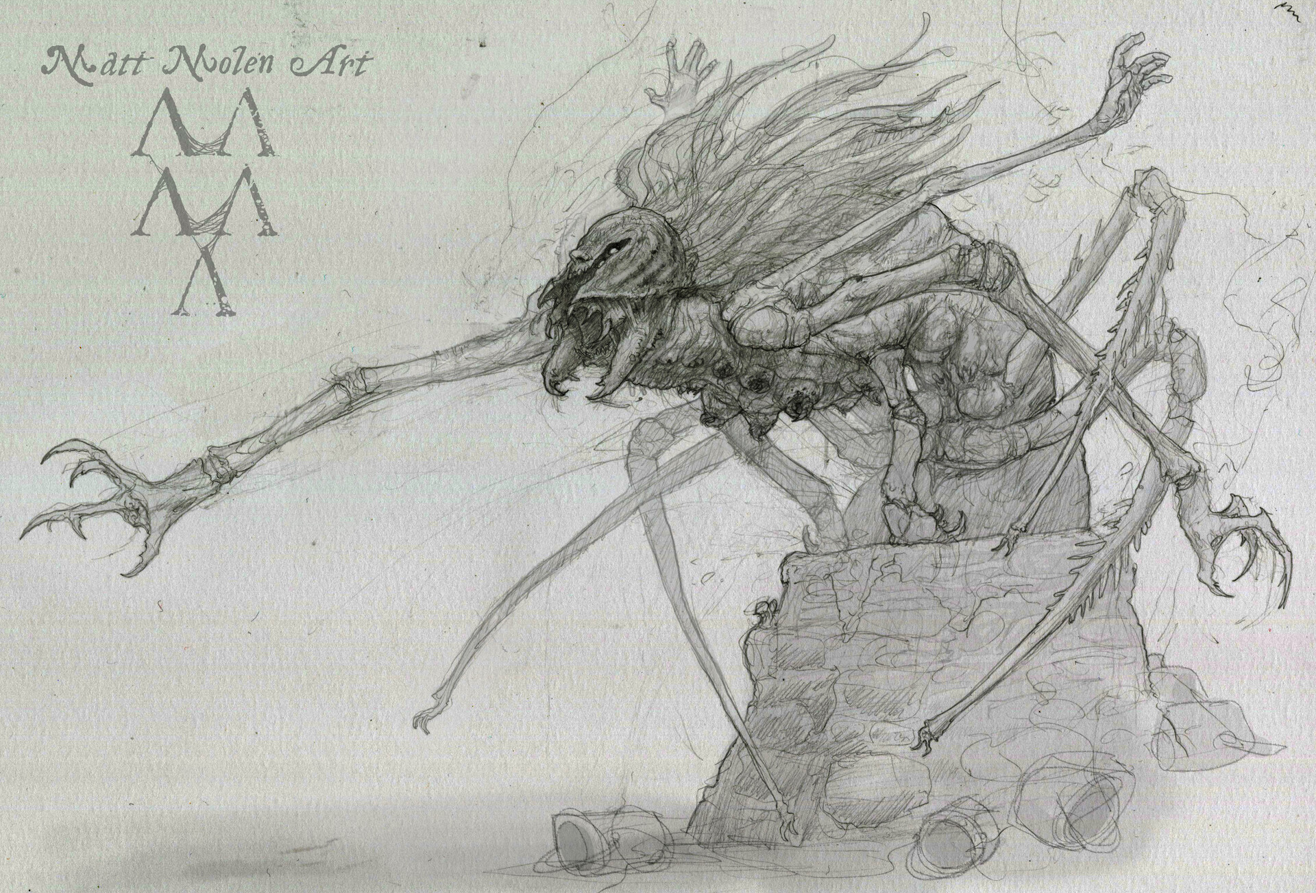 ArtStation - Trapdoor Creature