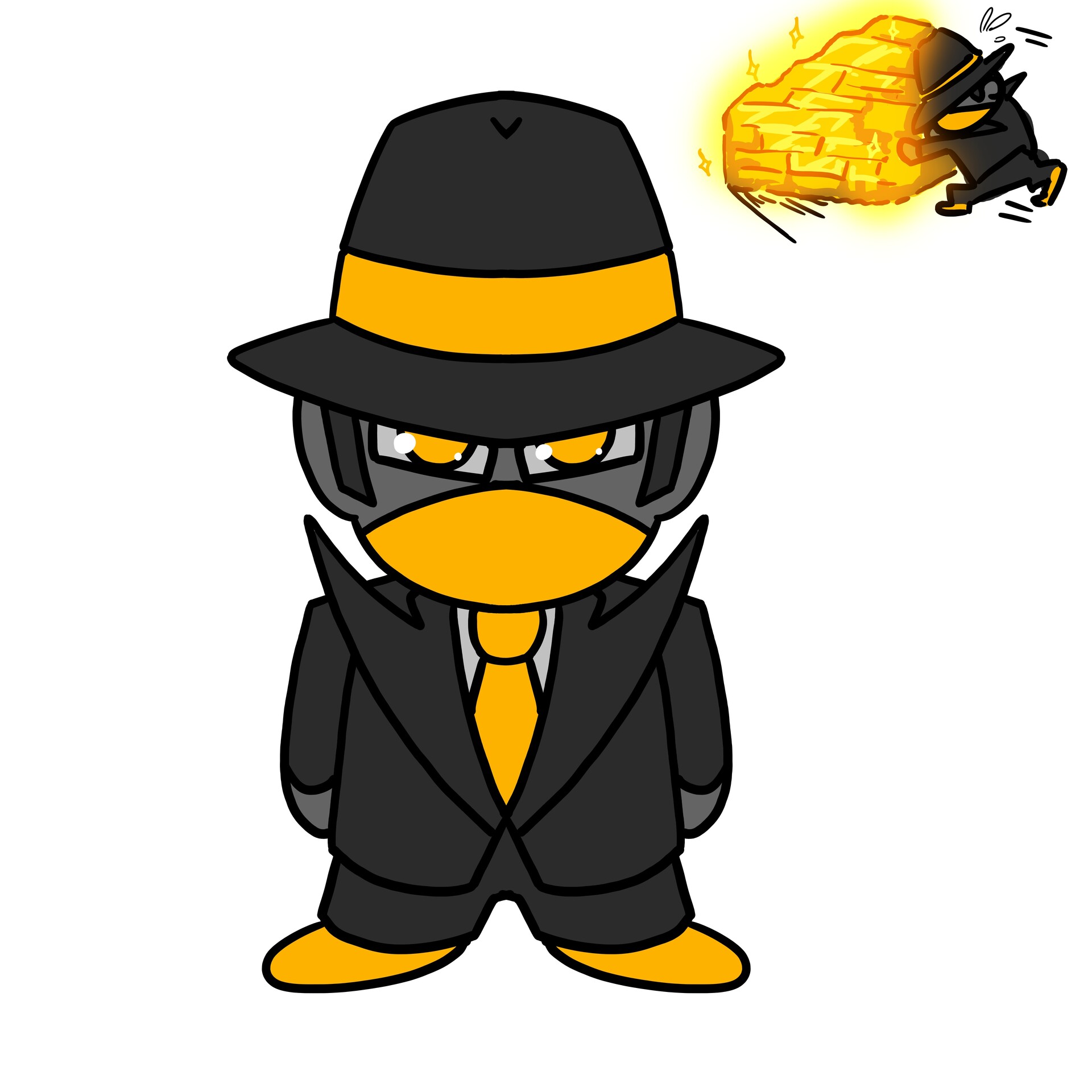 ArtStation - Gangster Protagonist Animation Frames