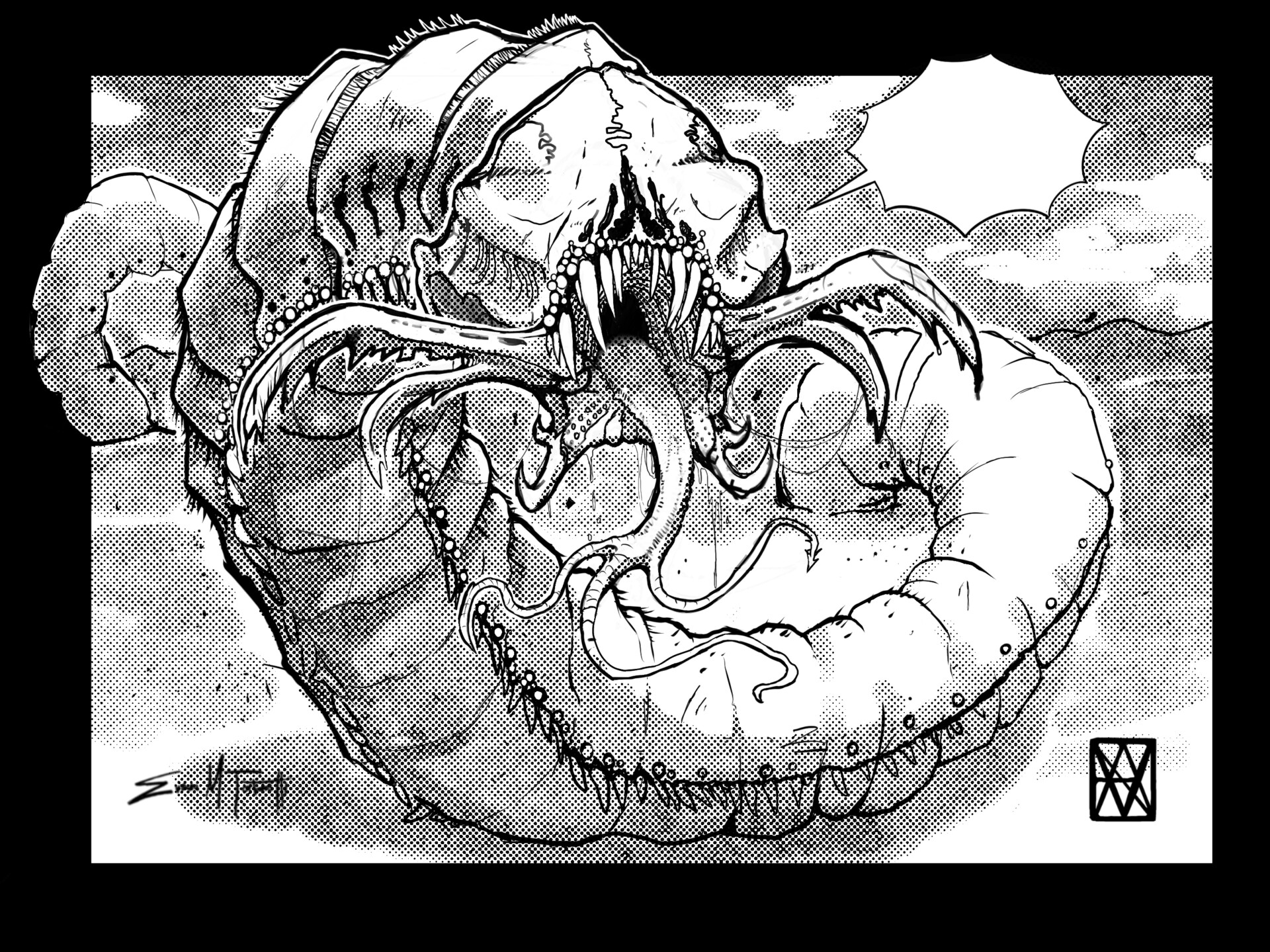 ArtStation - Mongolian Death Worm