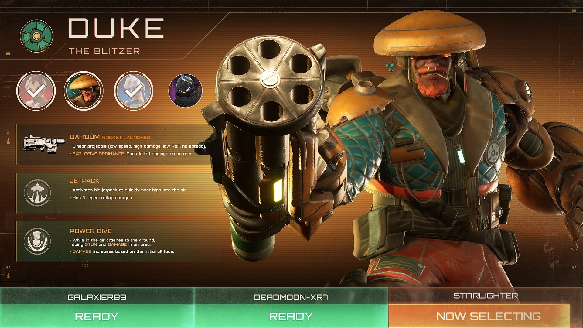 Edgar Payan Mesalles - The Harvest the game. Duke's Rocket launcher