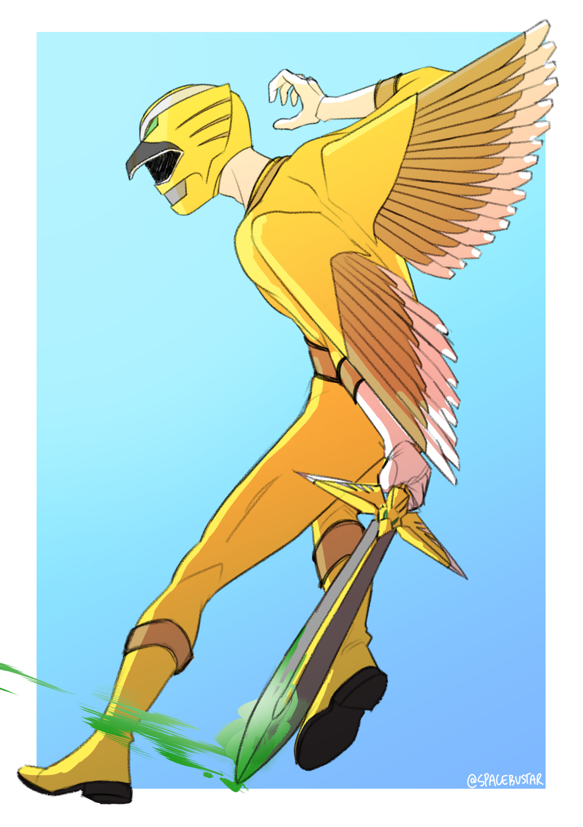 ArtStation - Yellow Ranger