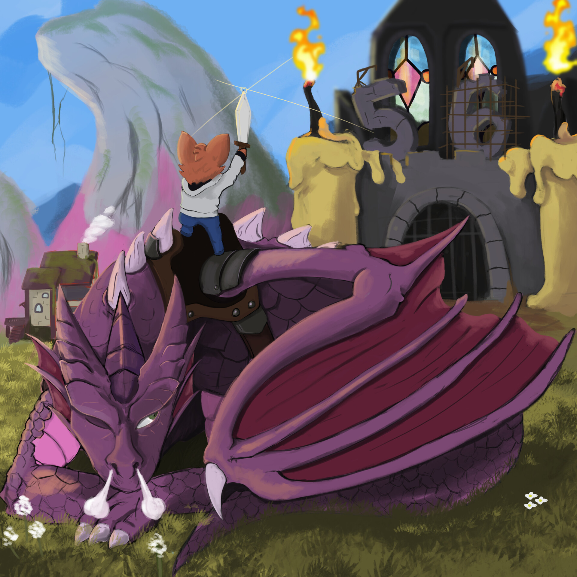 ArtStation - Dragon Rider