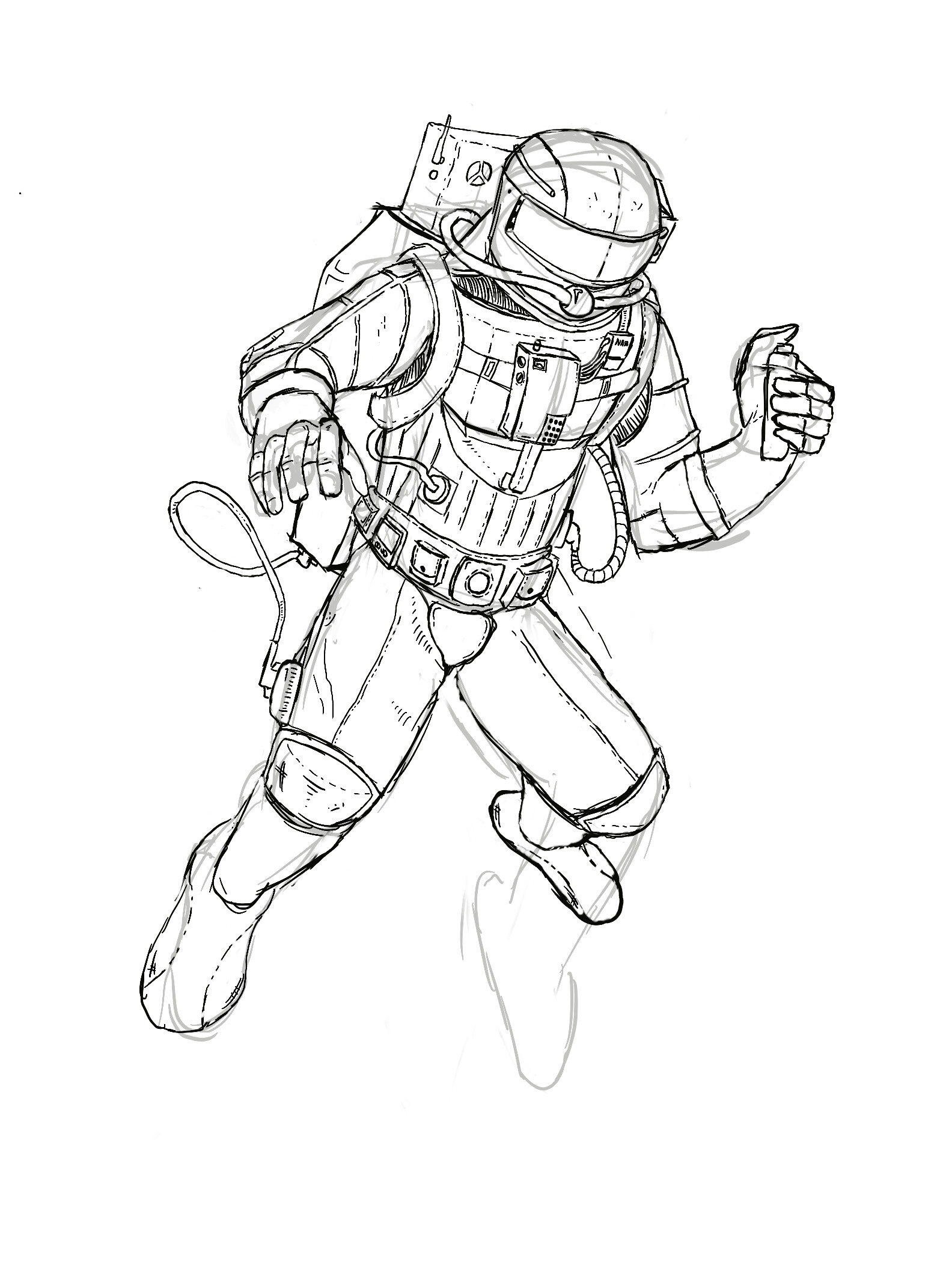 ArtStation - ASTRONAUT CONCEPT