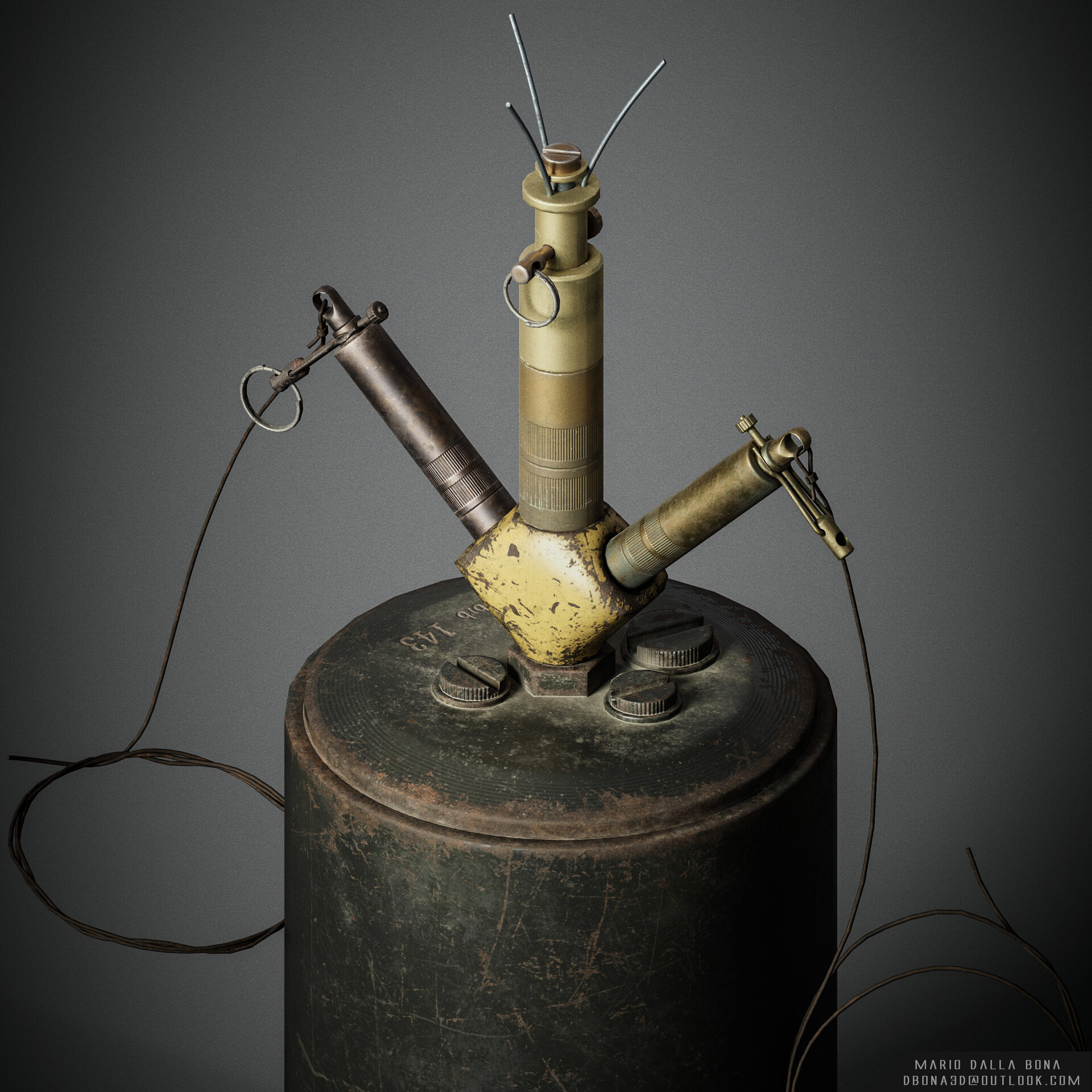 Mario Dalla Bona - S-Mine (Bouncing Betty)