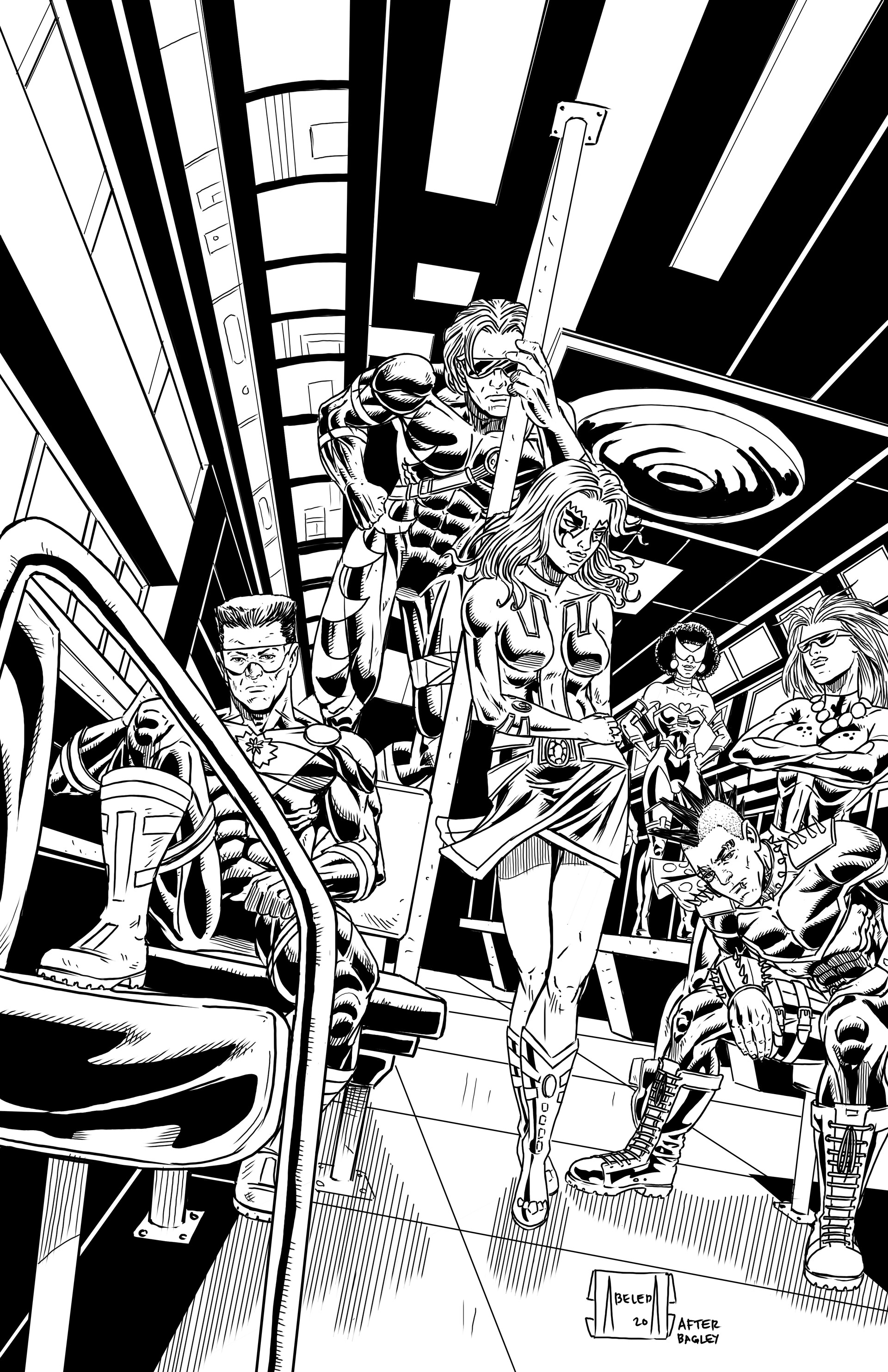 ArtStation - next gen cover marvel age 89 homage