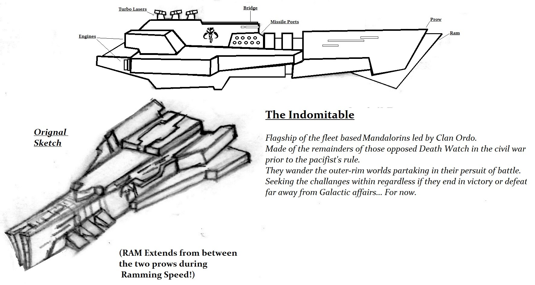 ArtStation - Mandalorian Flagship