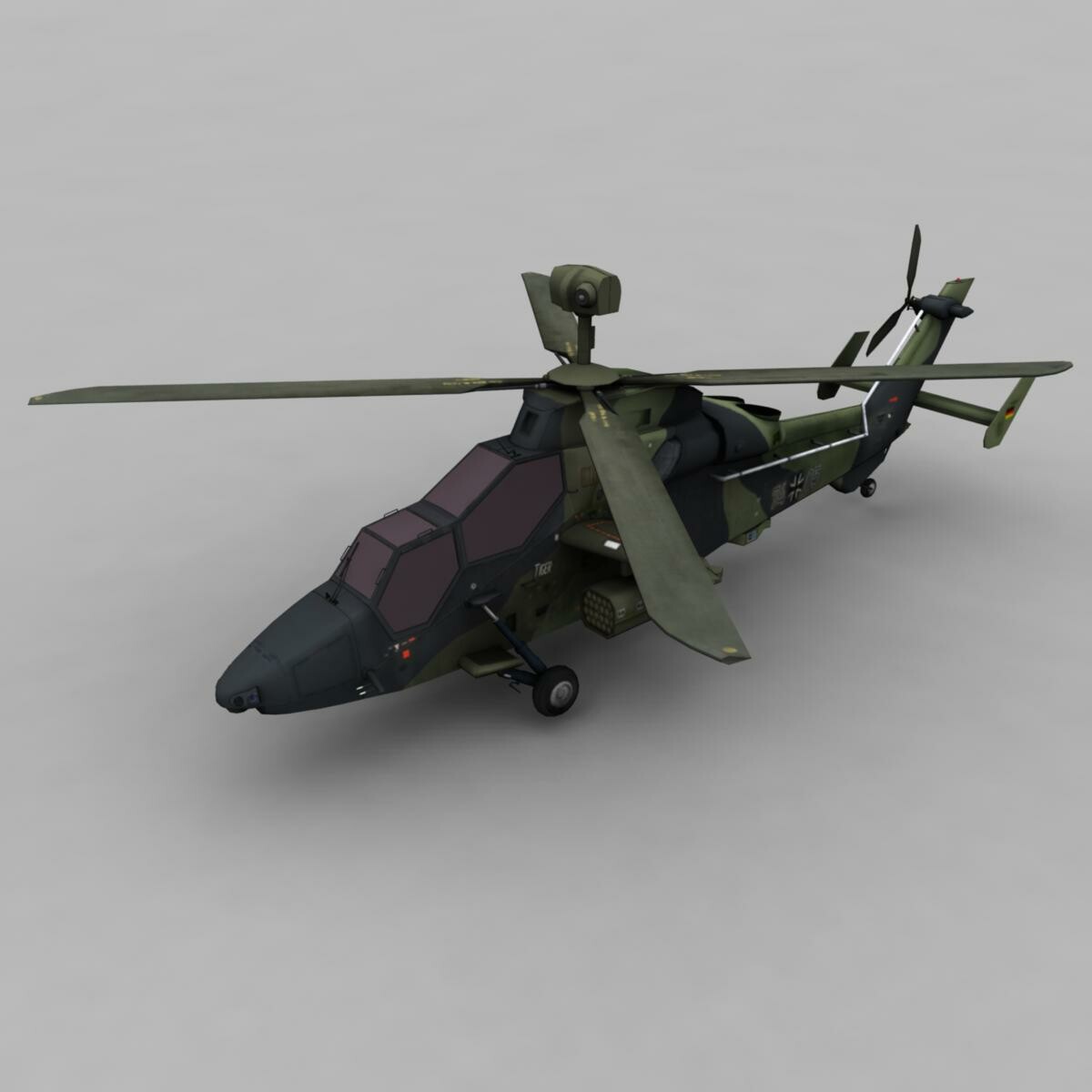 ArtStation - Attack helicopter
