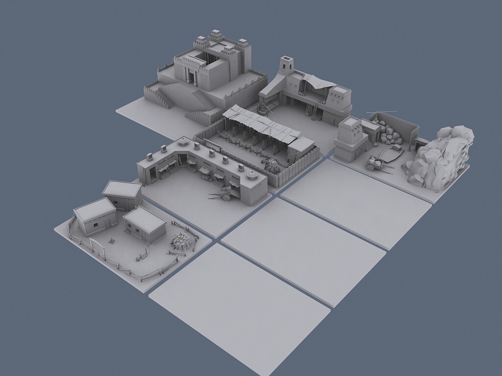 ArtStation - 3D Game Modeling