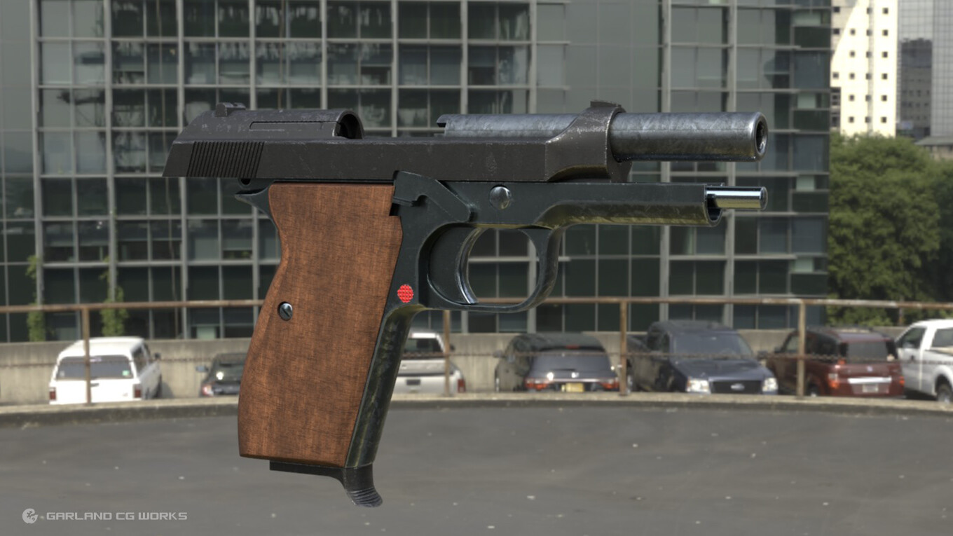 GarlandCGWorks - Beretta Mod.1950 Short recoil Falling block prototype