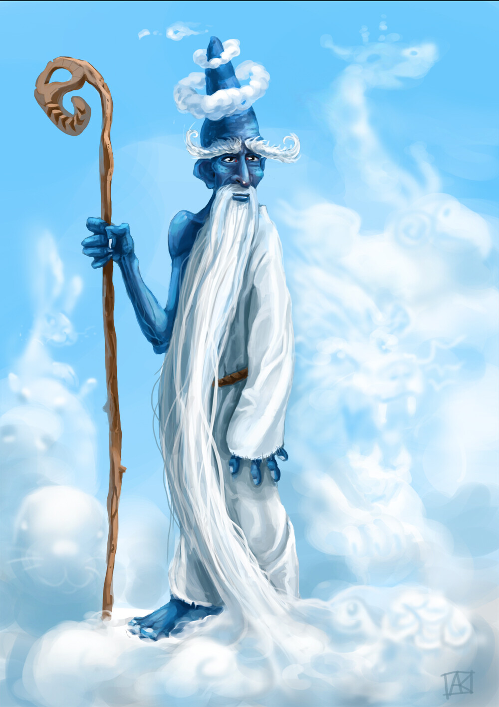 ArtStation - The Sky Wizard