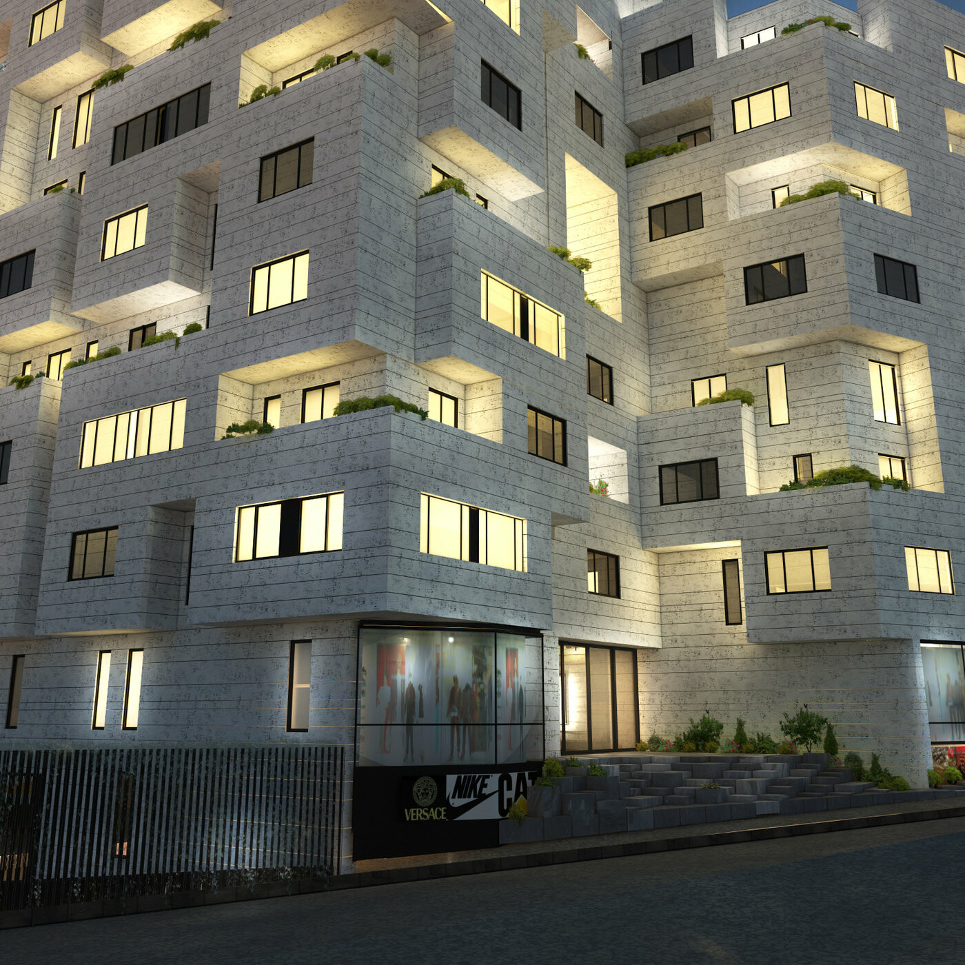 behrooz samadi - Architectural Visualization of Residental Building