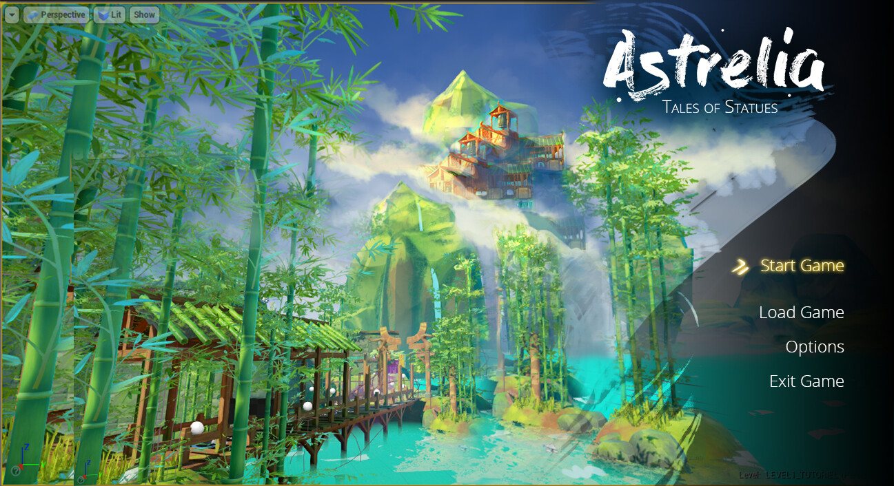 ArtStation - Concept UI screen for Student Video Game project.