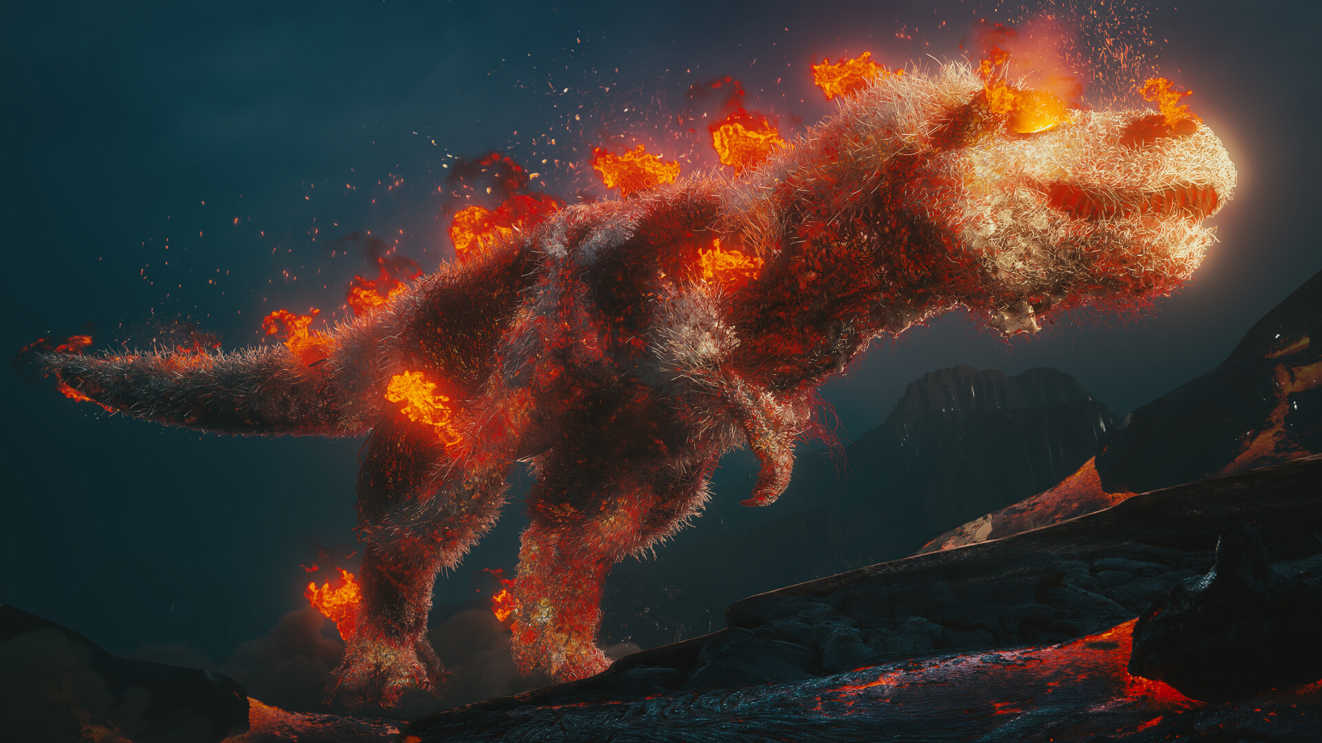 ArtStation - Lava Rex