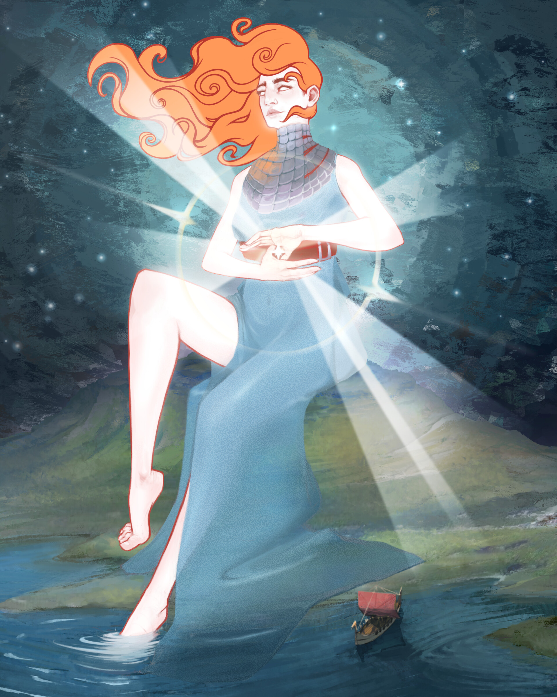 ArtStation - Gerd the giant goddess