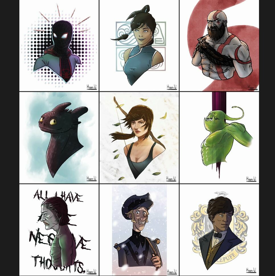 ArtStation - 9 pop fan art