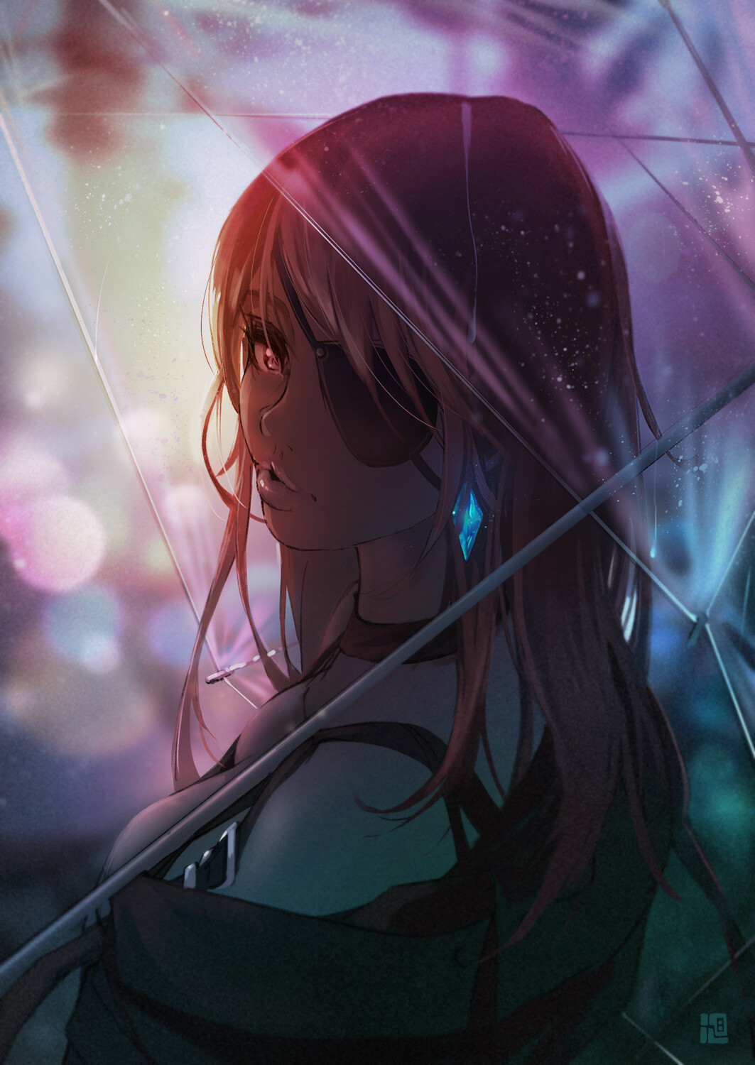 ArtStation - Night rain