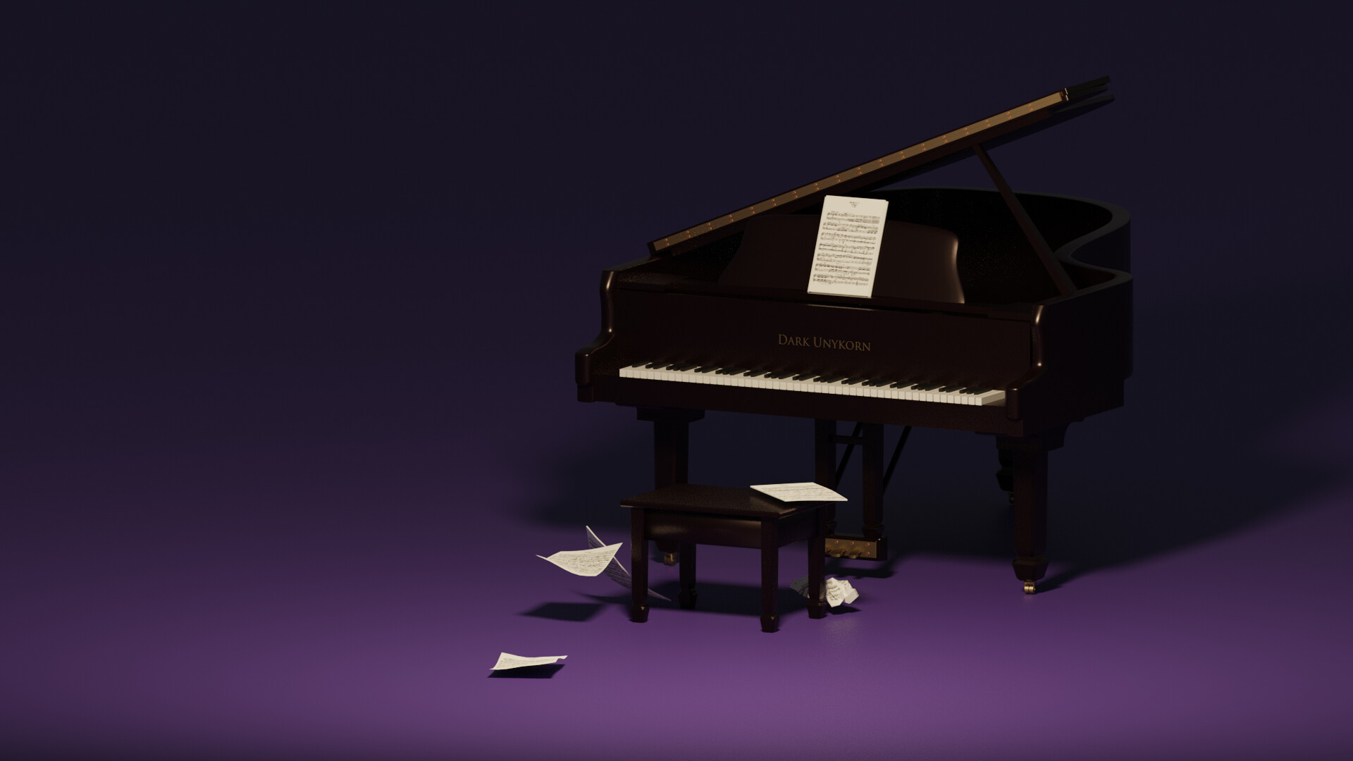 ArtStation - The Grand Piano