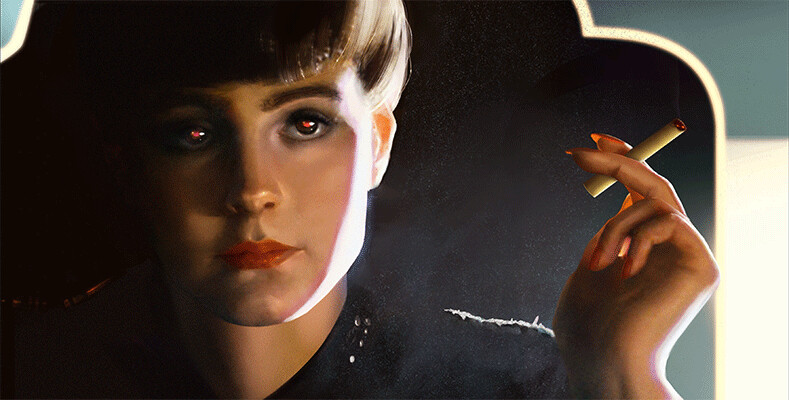 ArtStation - Rachel - Bladerunner - 2D Animation