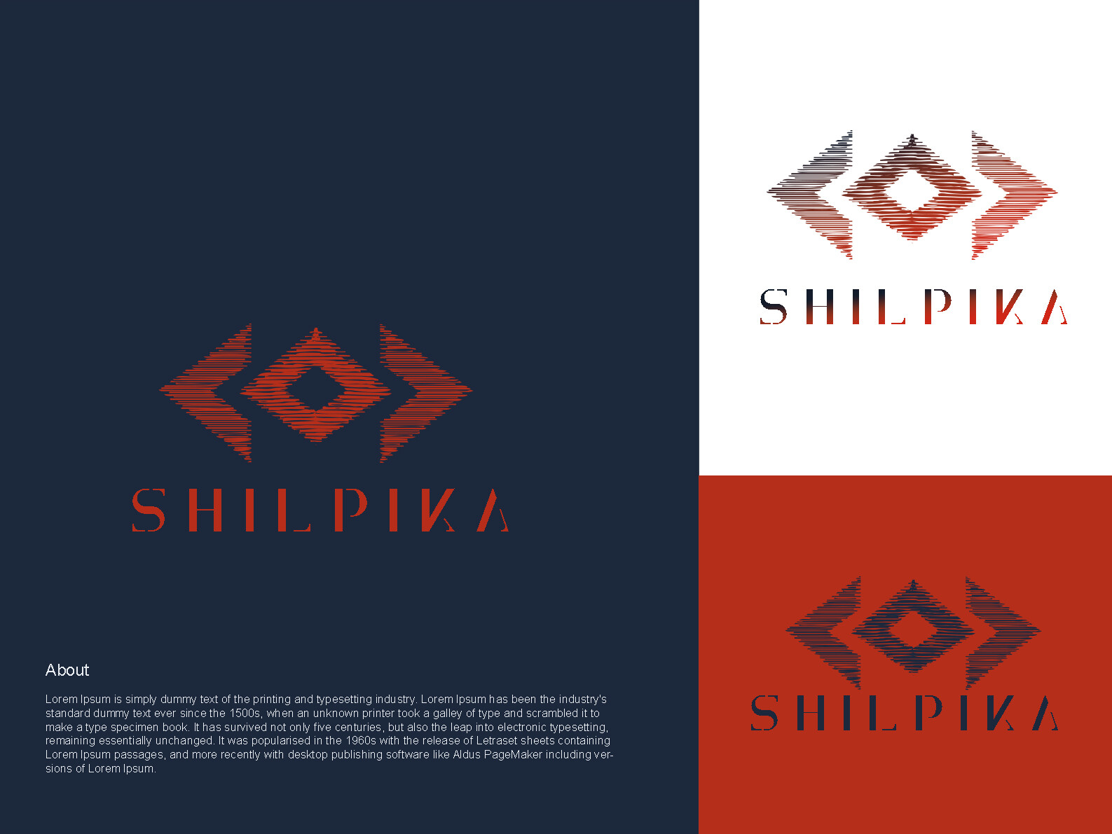 ArtStation - Shilpika fashion industry logo