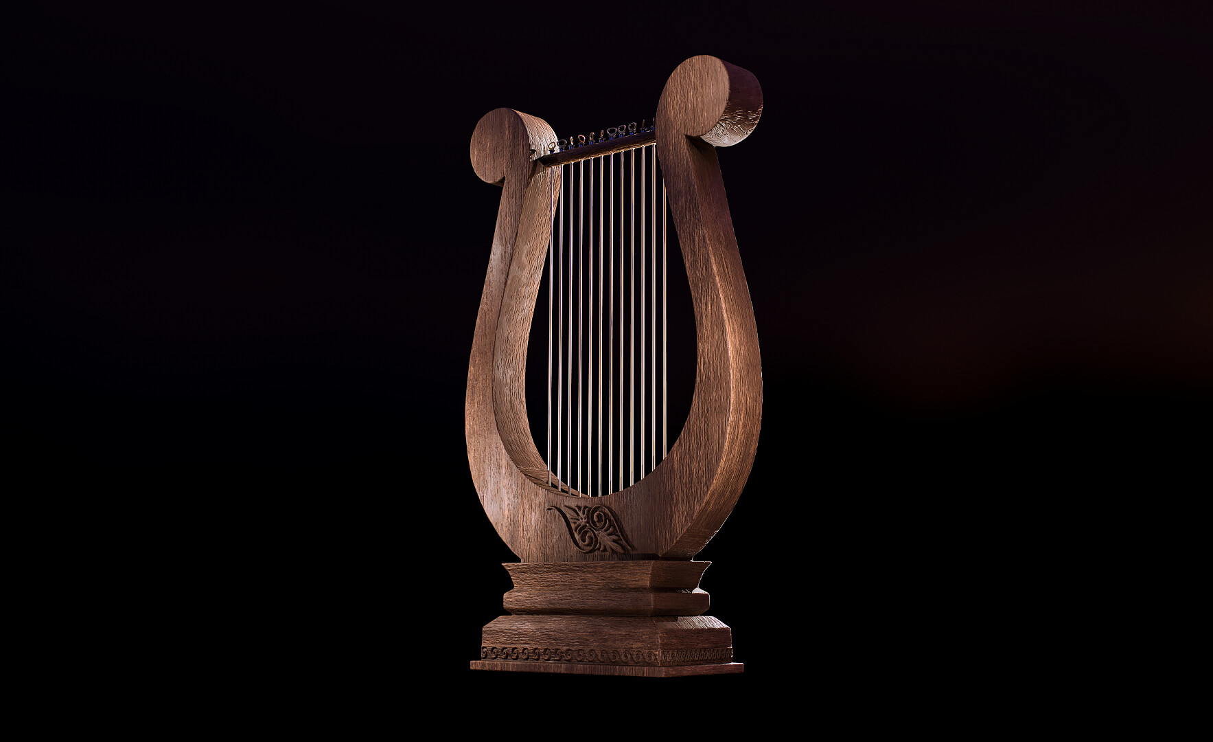 Dmitriy Zub - Greek Lyre Prop - Artstation Jam: Odyssey | Houdini ...
