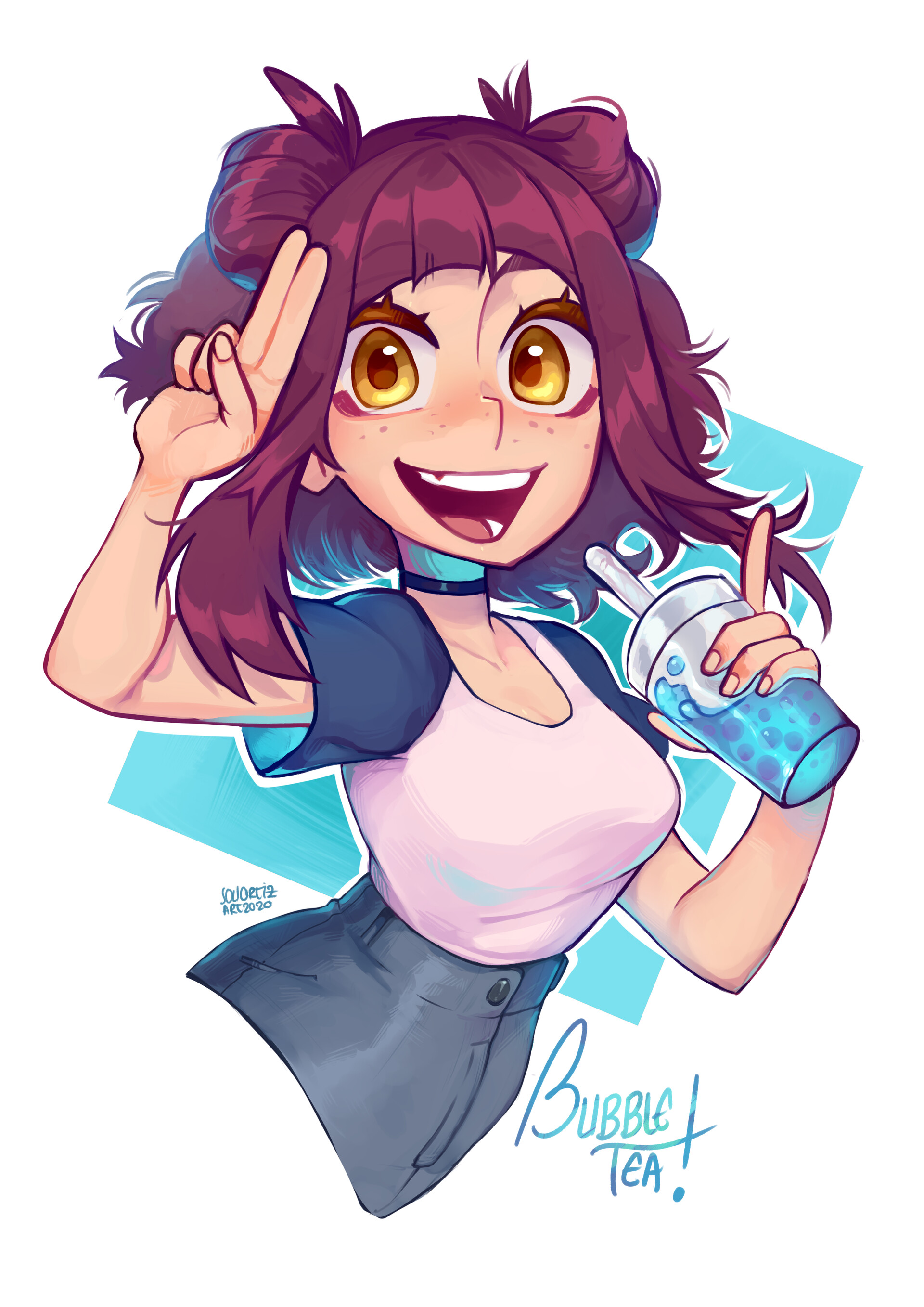 ArtStation - Bubble tea